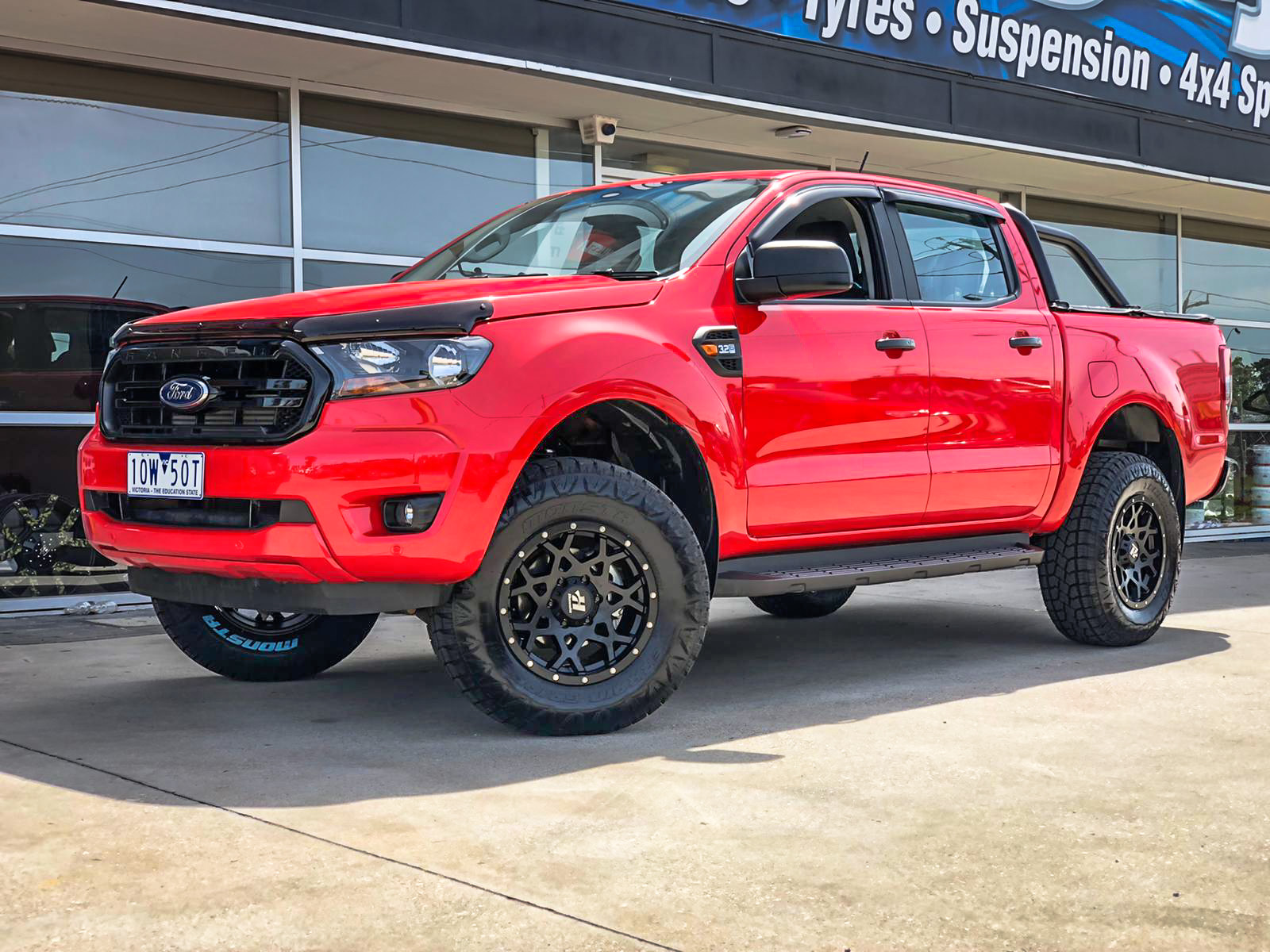 FORD RANGER HUSSLA GLOCK MATTE BLACK #2818
