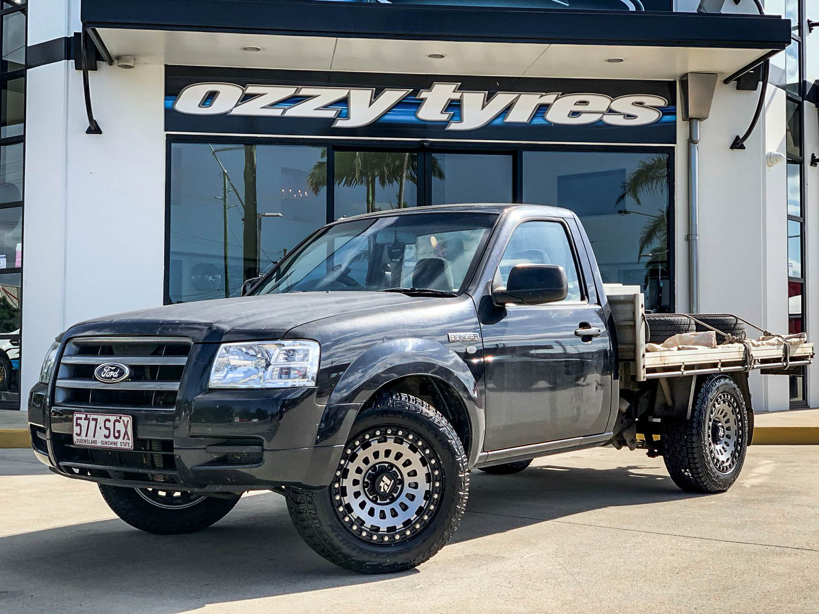 FORD RANGER HUSSLA STRIKEFORCE MATTE GREY #2831