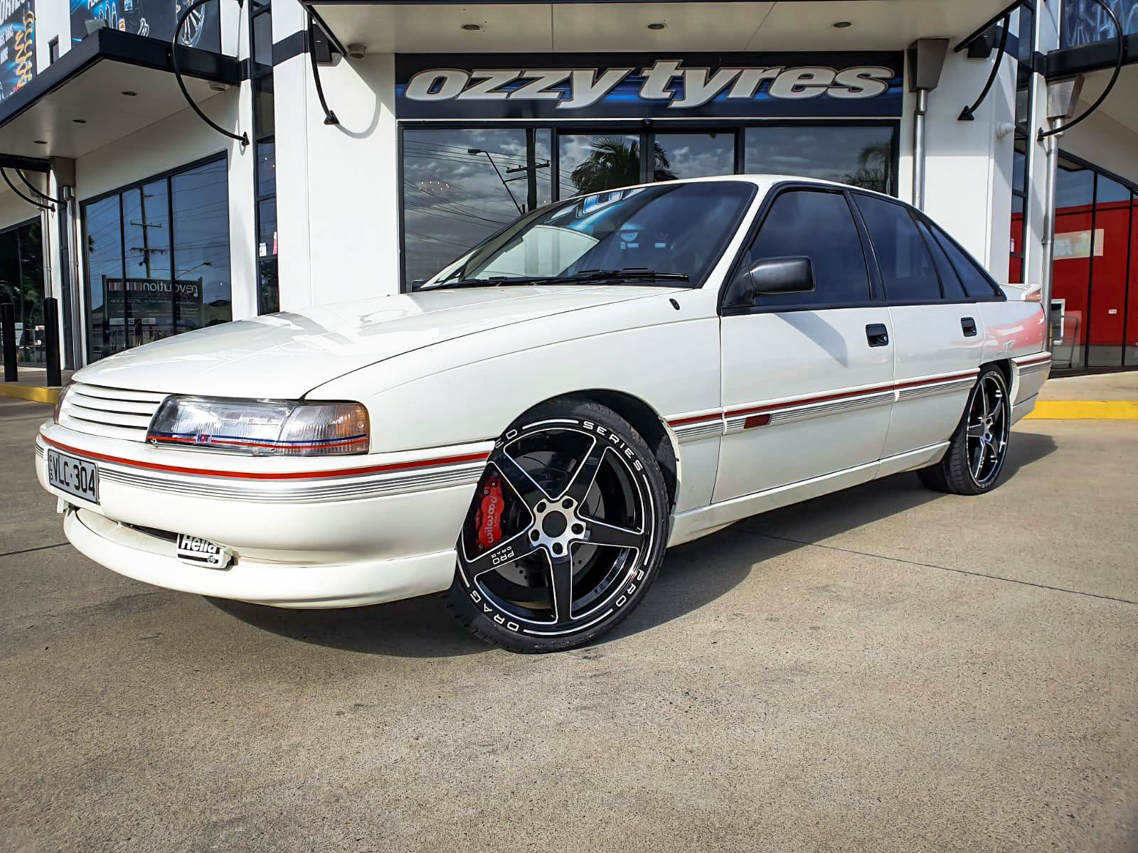 Holden commodore pro drag pd1 black lip #2928