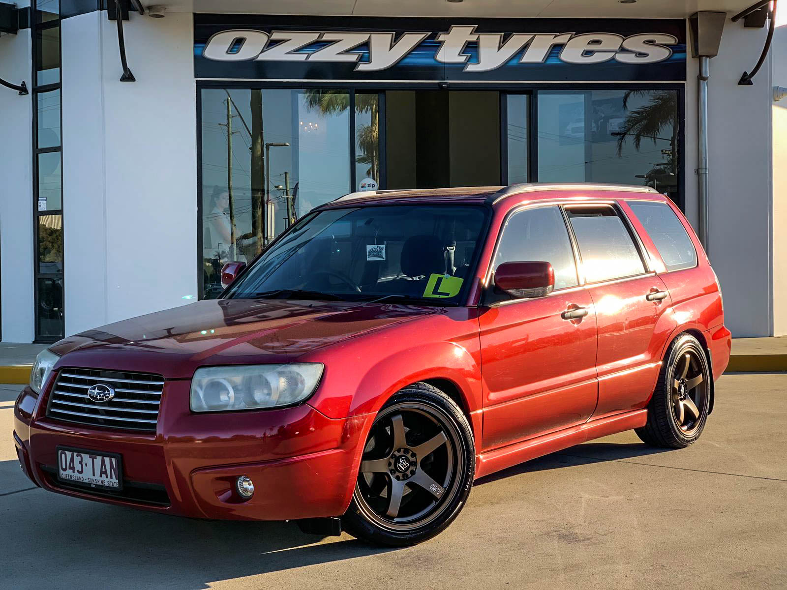 Stanced 2005 Subaru Forester