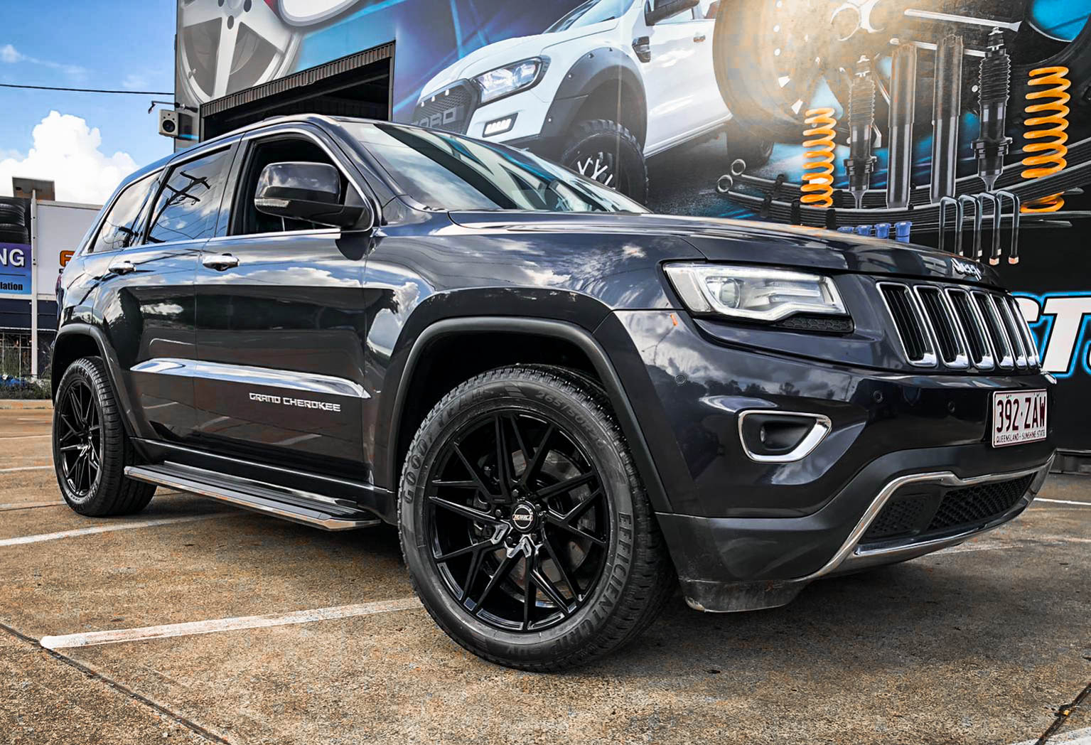 JEEP GRAND CHEROKEE HUSSLA JACQUES GLOSS BLACK #2970
