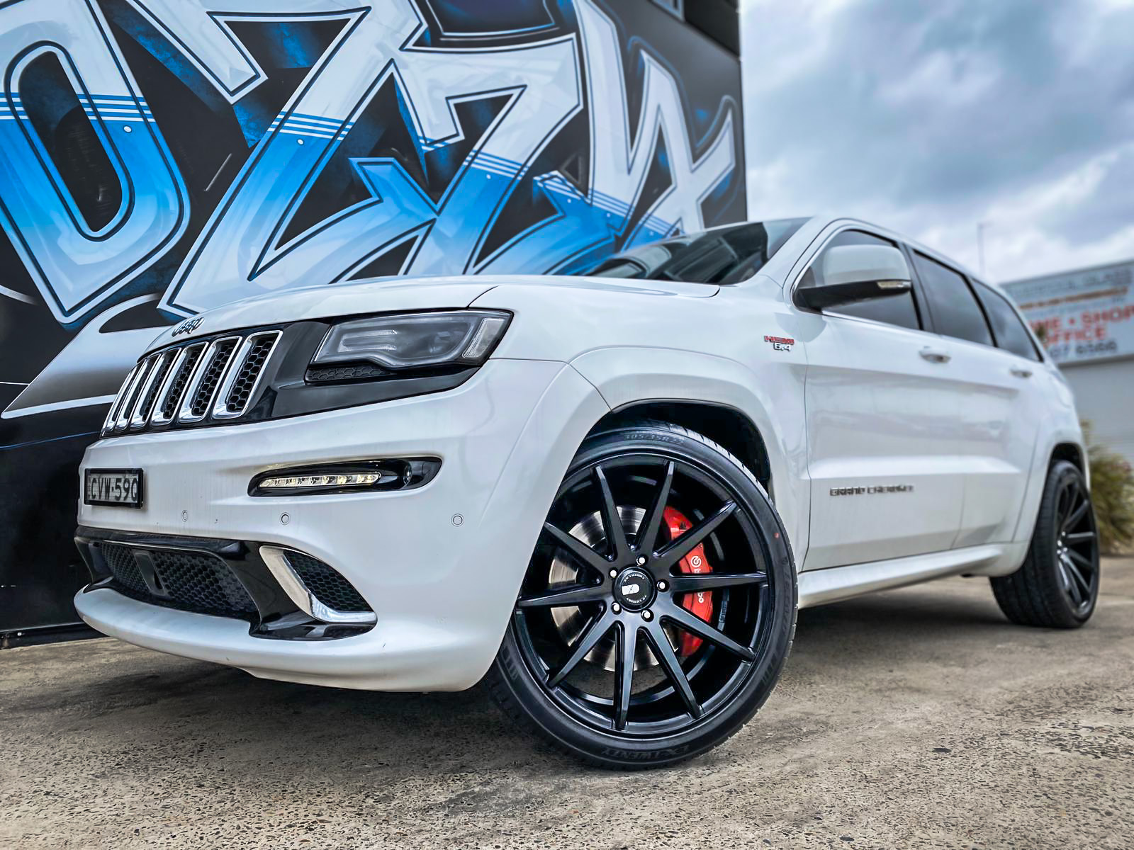 JEEP GRAND CHEROKEE XO SYDNEY MATTE BLACK #2979