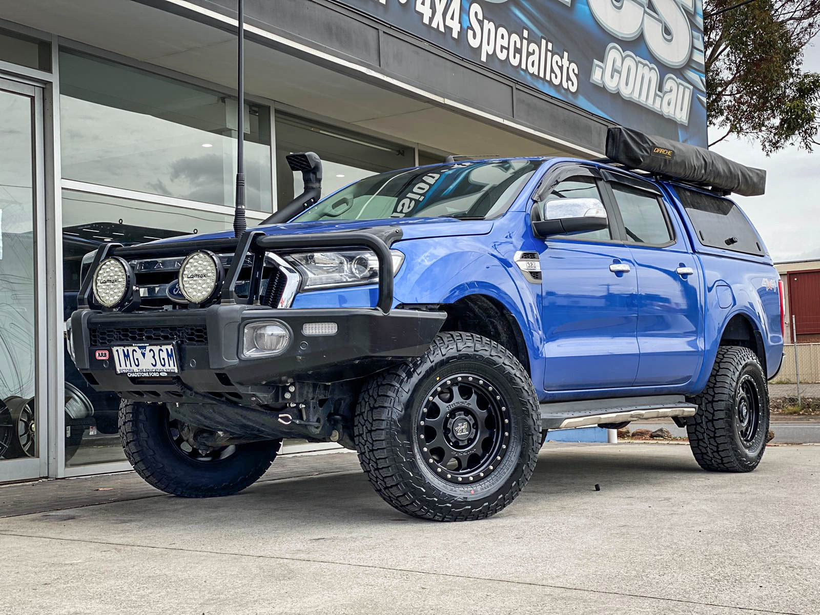 Ford ranger hussla raptor matte black #3300