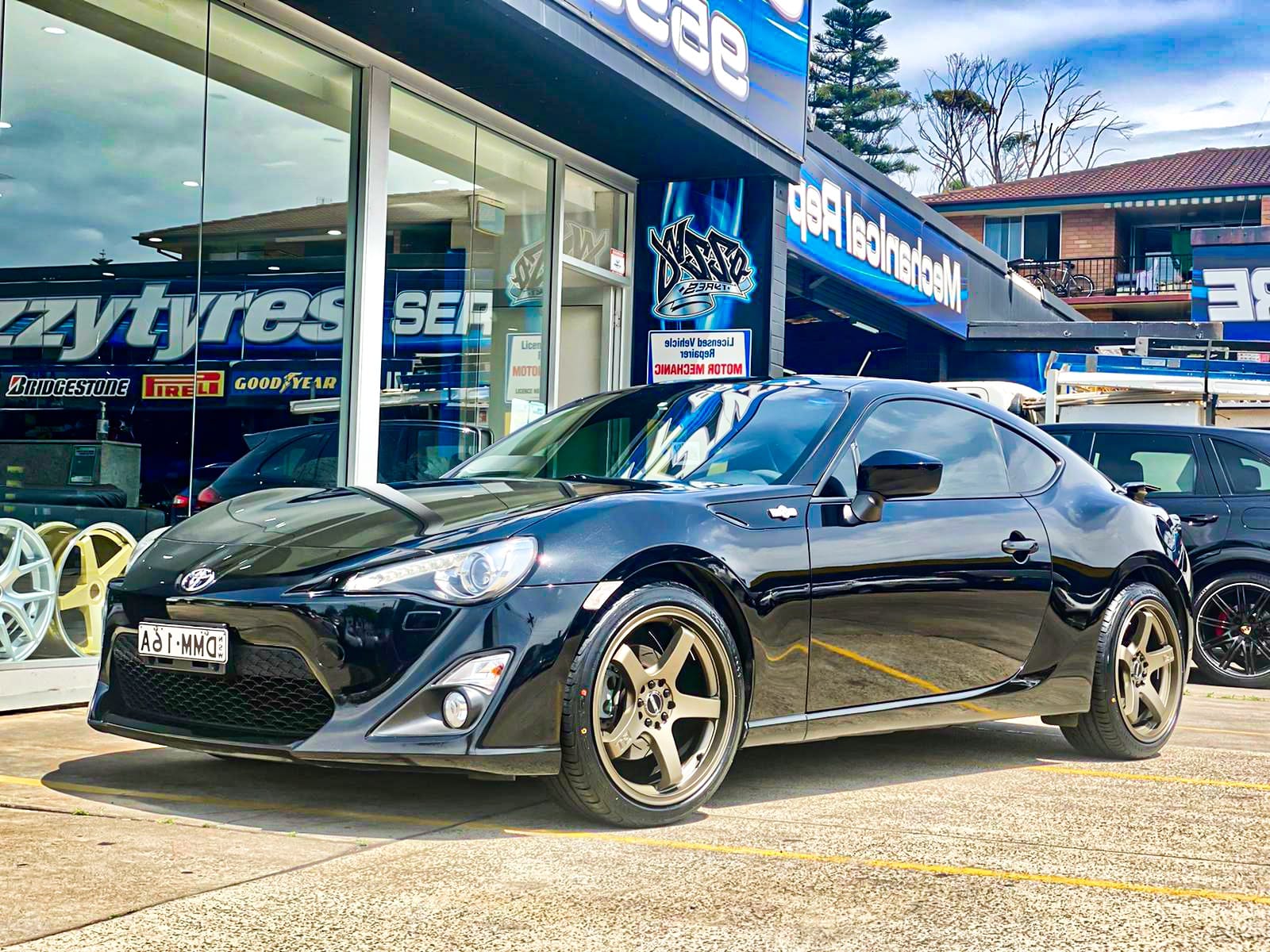 TOYOTA 86 HUSSLA GT FULL MATTE BRONZE Wheel #3395