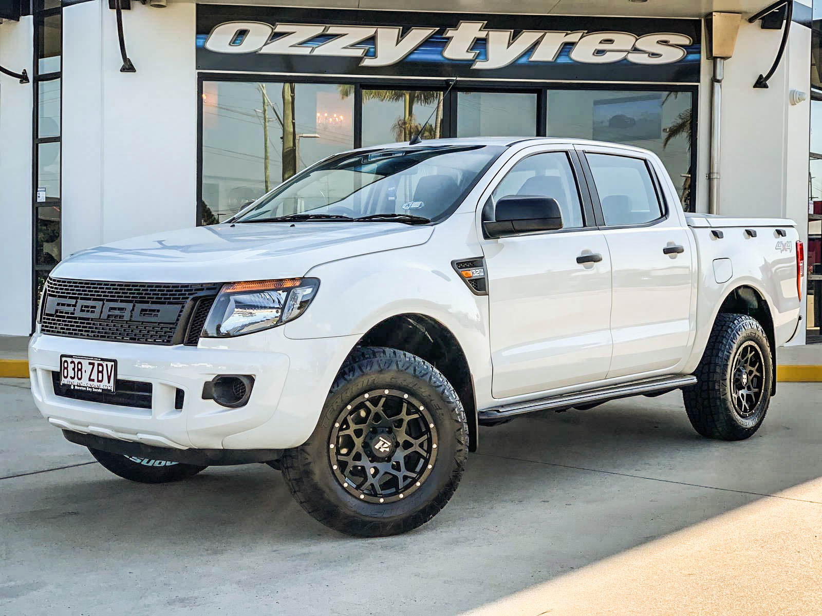 FORD RANGER HUSSLA GLOCK MATTE BLACK #3634