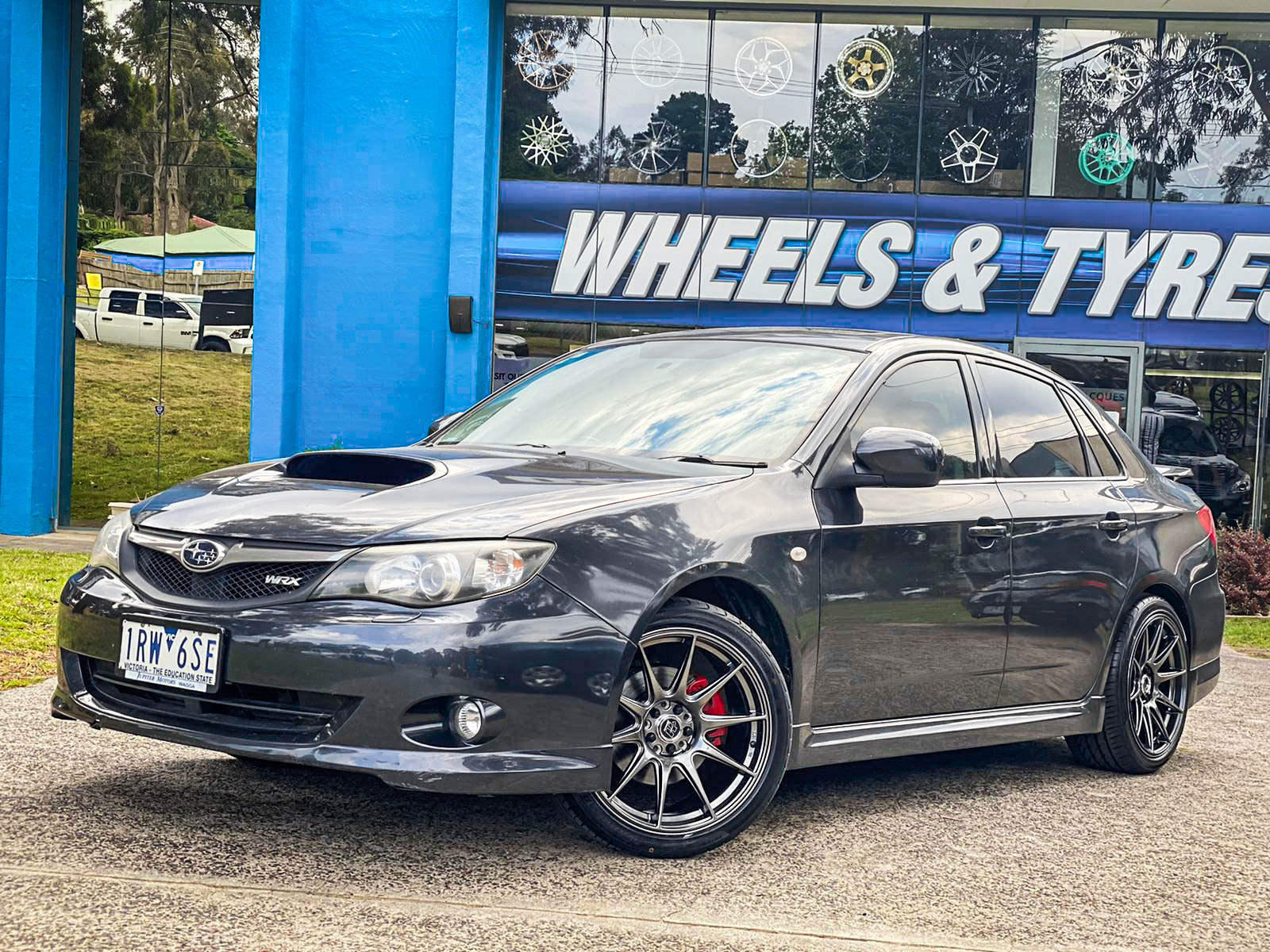 SUBARU WRX HUSSLA 027 CHROMIUM #3929