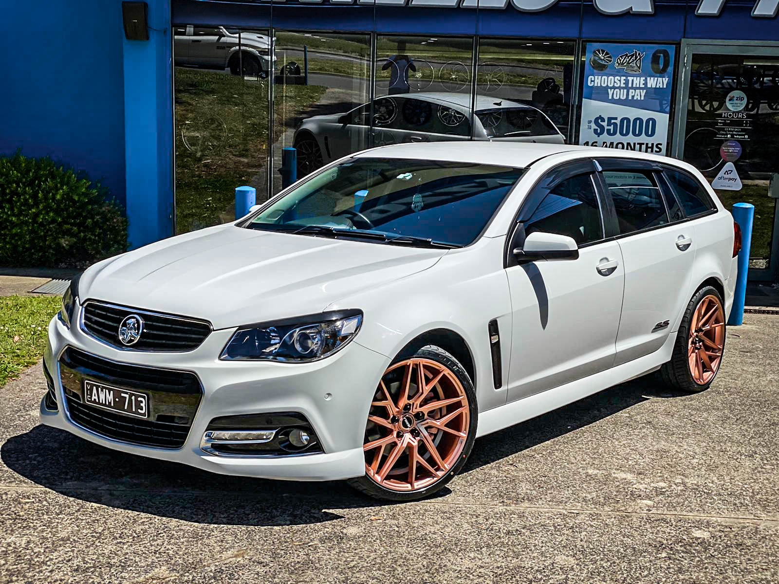 Holden commodore hussla jacques rose gold #3945