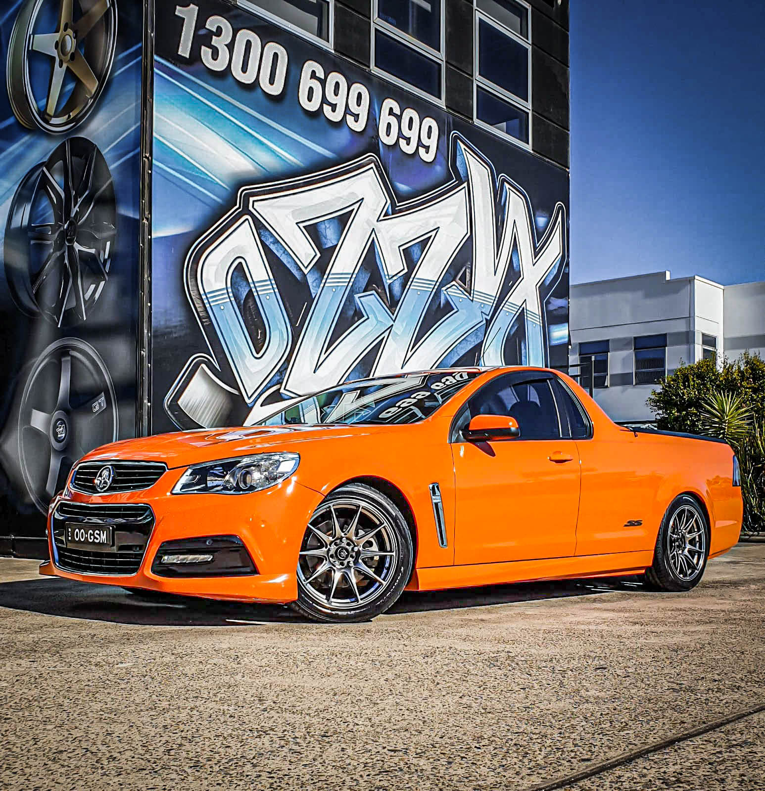 HOLDEN UTE HUSSLA 027 CHROMIUM #3959