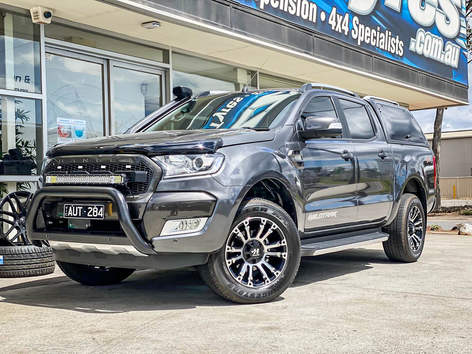 Ford ranger hussla ambush machined face #4501