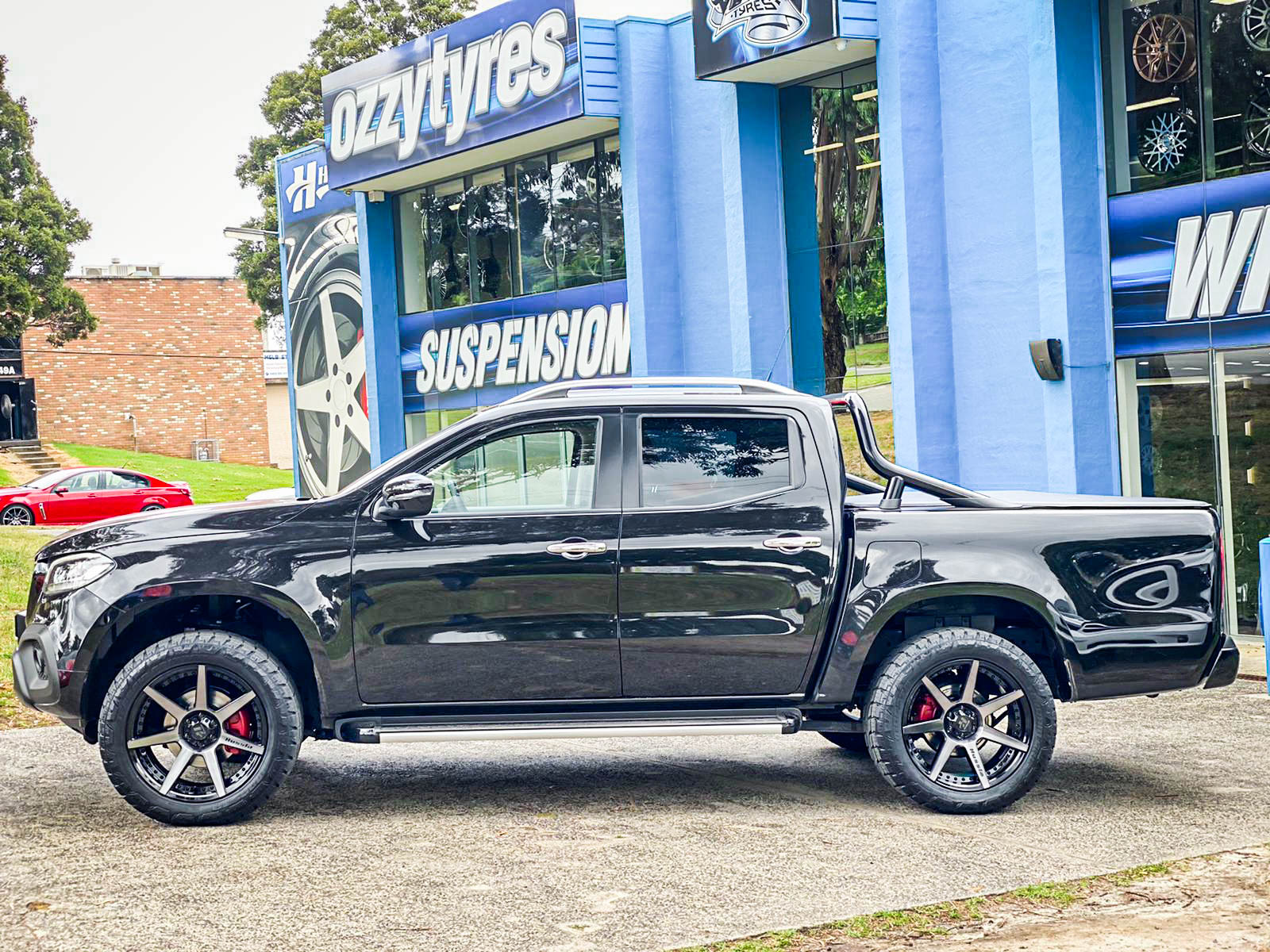 Mercedes-benz x-class hussla dynasty super dark tint #4547