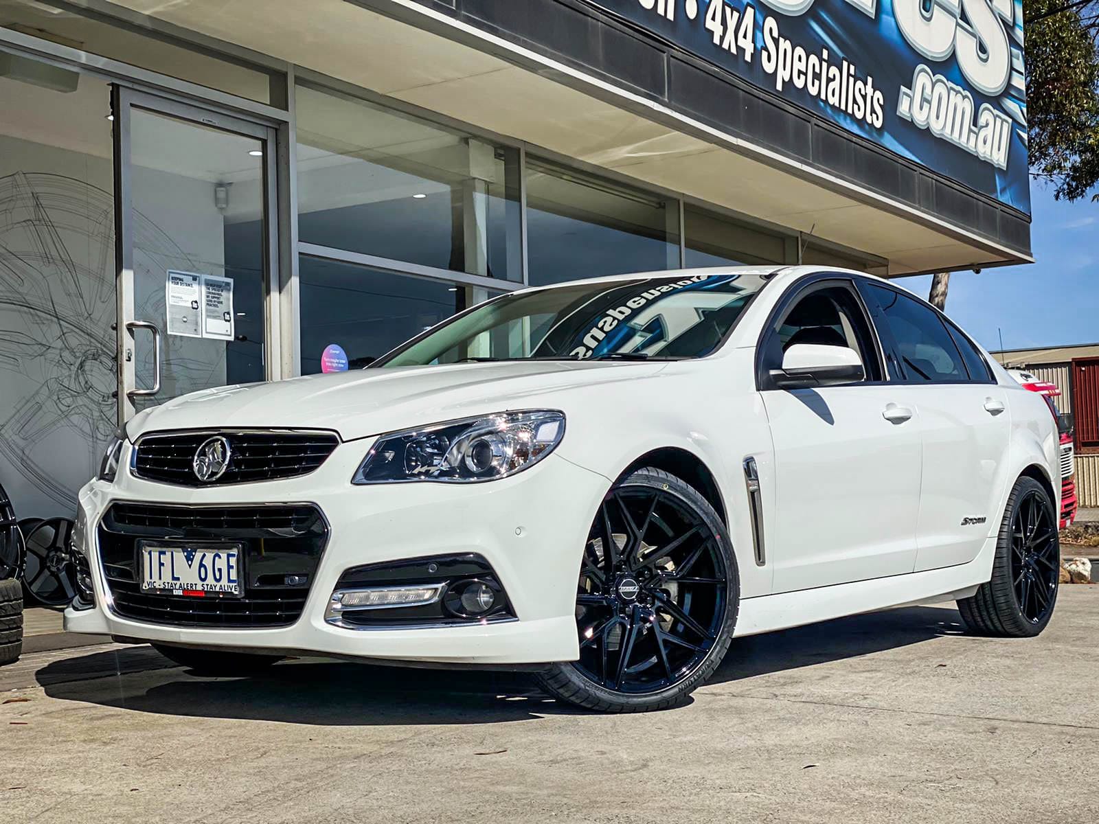 HOLDEN COMMODORE HUSSLA JACQUES GLOSS BLACK #4646
