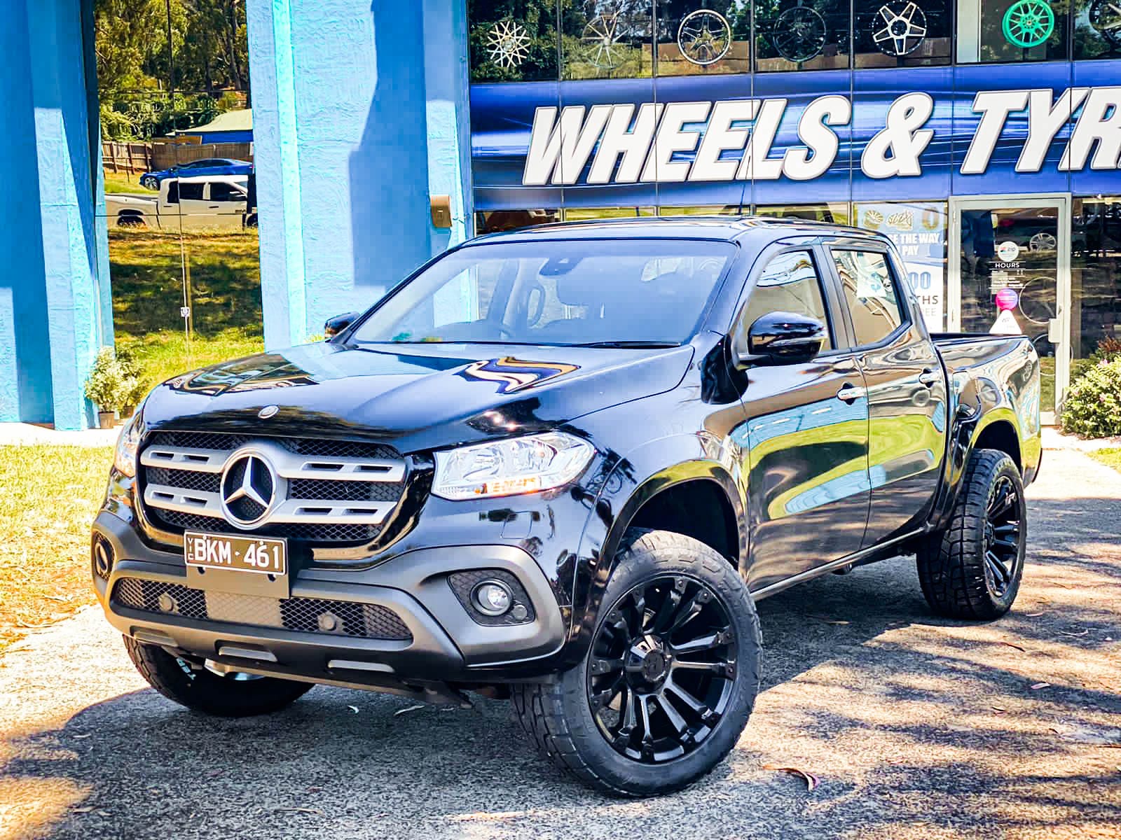 MERCEDES-BENZ X-CLASS HUSSLA AMBUSH MATTE BLACK #4673