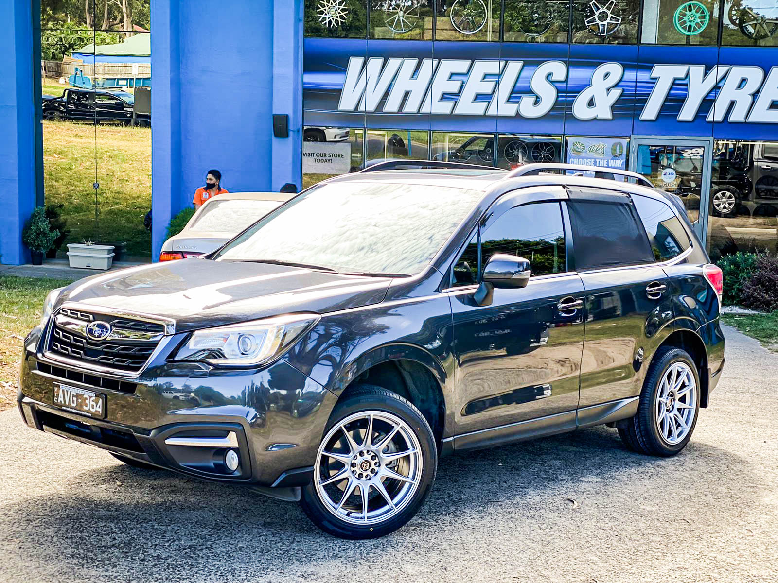 SUBARU FORESTER HUSSLA 027 CHROMIUM #4684