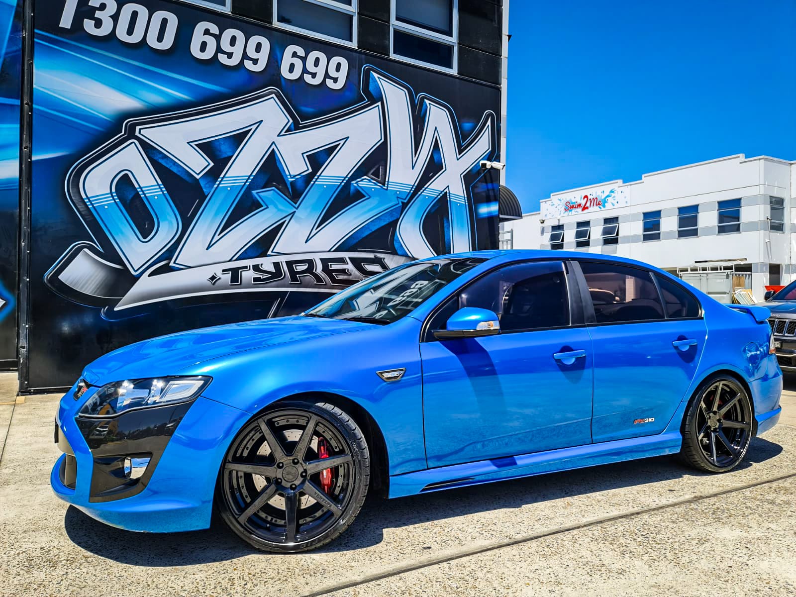 Ford falcon vertini dynasty gloss black black bolts #4770