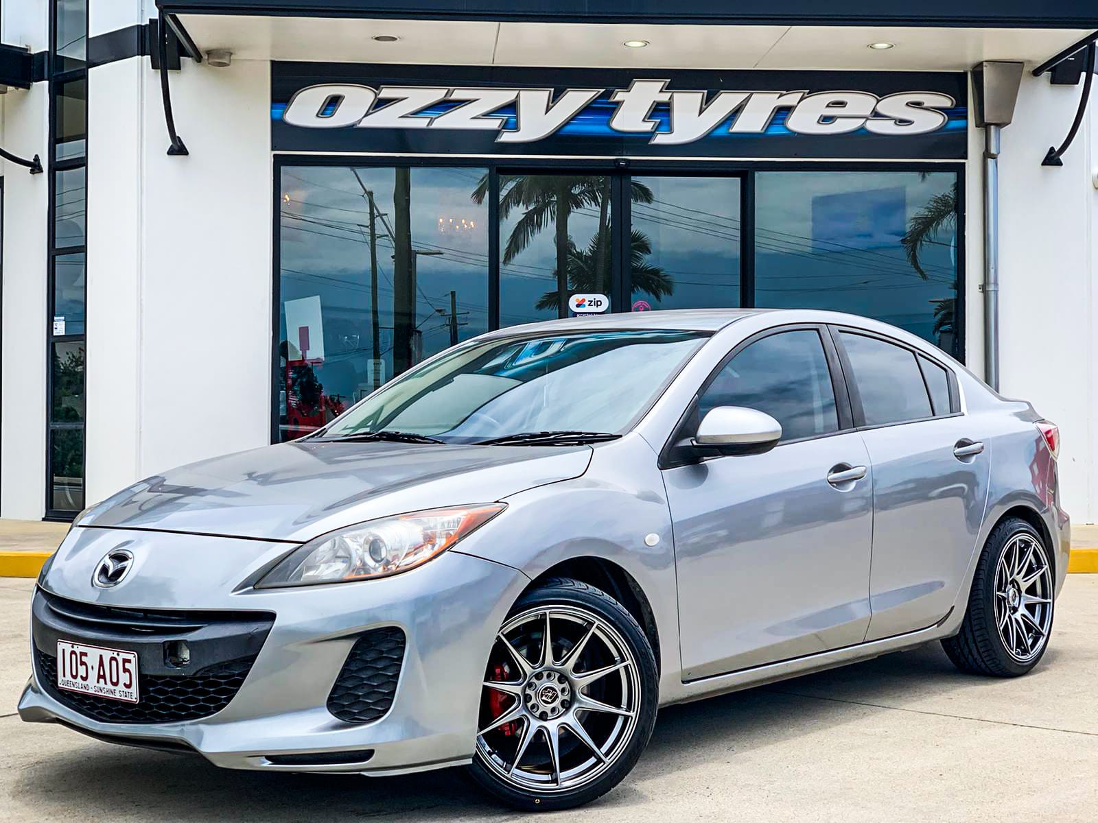 MAZDA 3 HUSSLA 027 CHROMIUM #4792