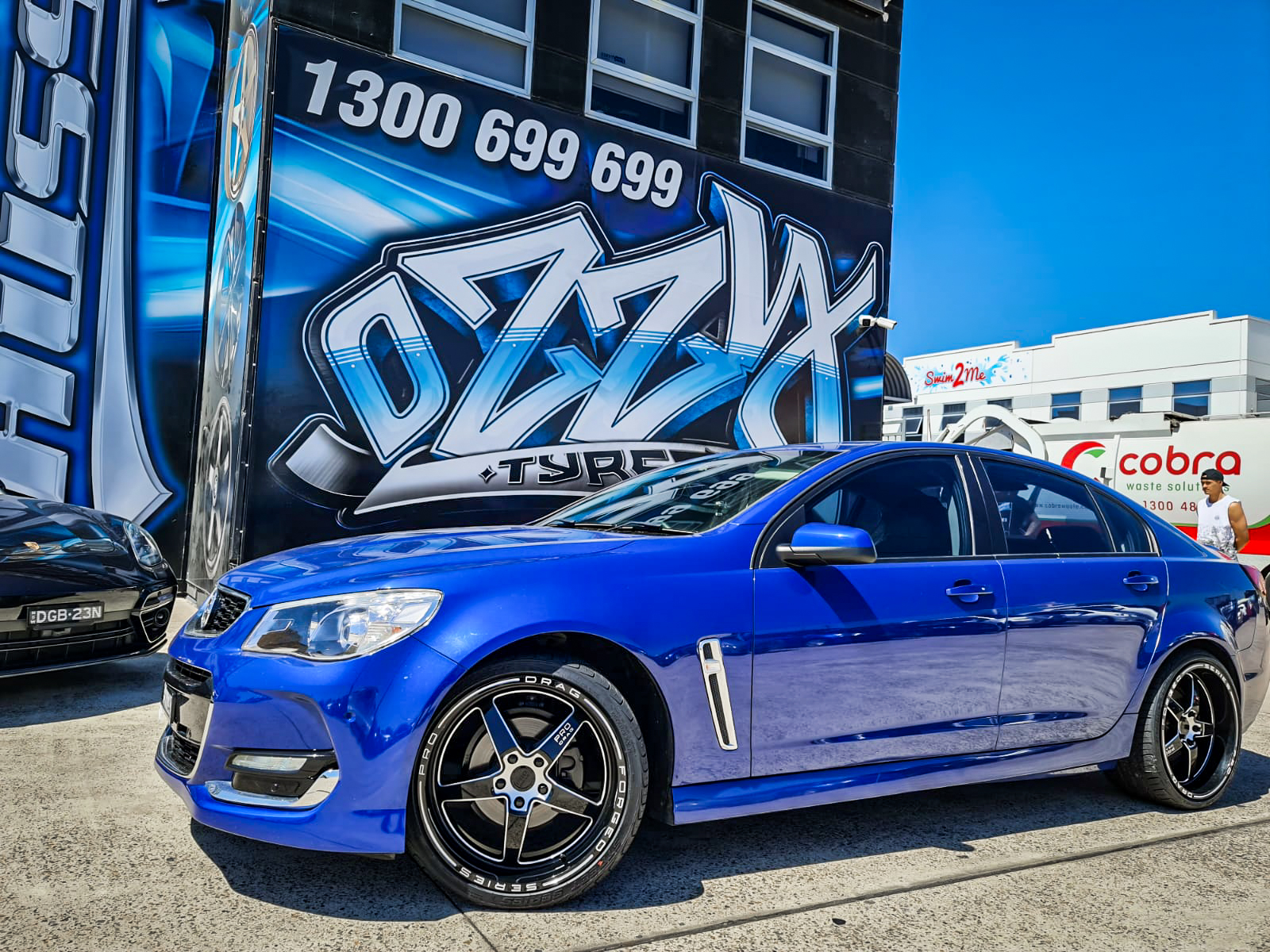 HOLDEN COMMODORE PRO DRAG PD1 BLACK LIP #4822