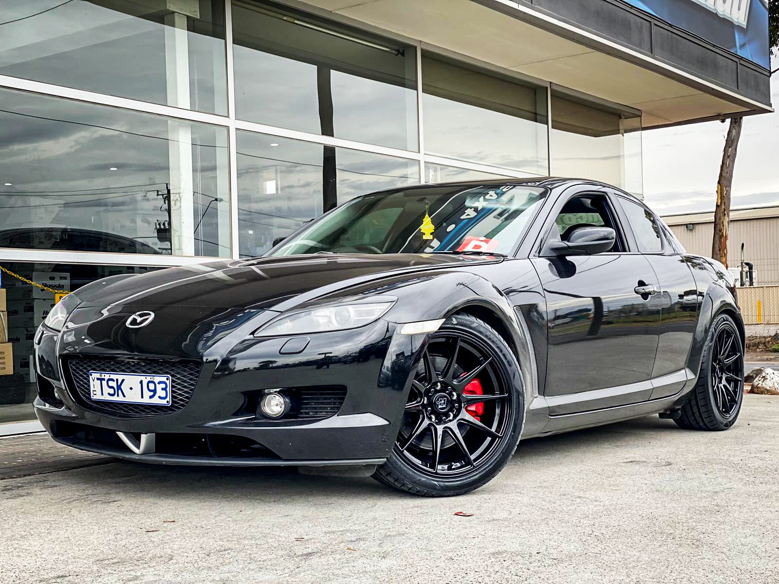 Mazda rx-8 hussla 027 gloss black #4990