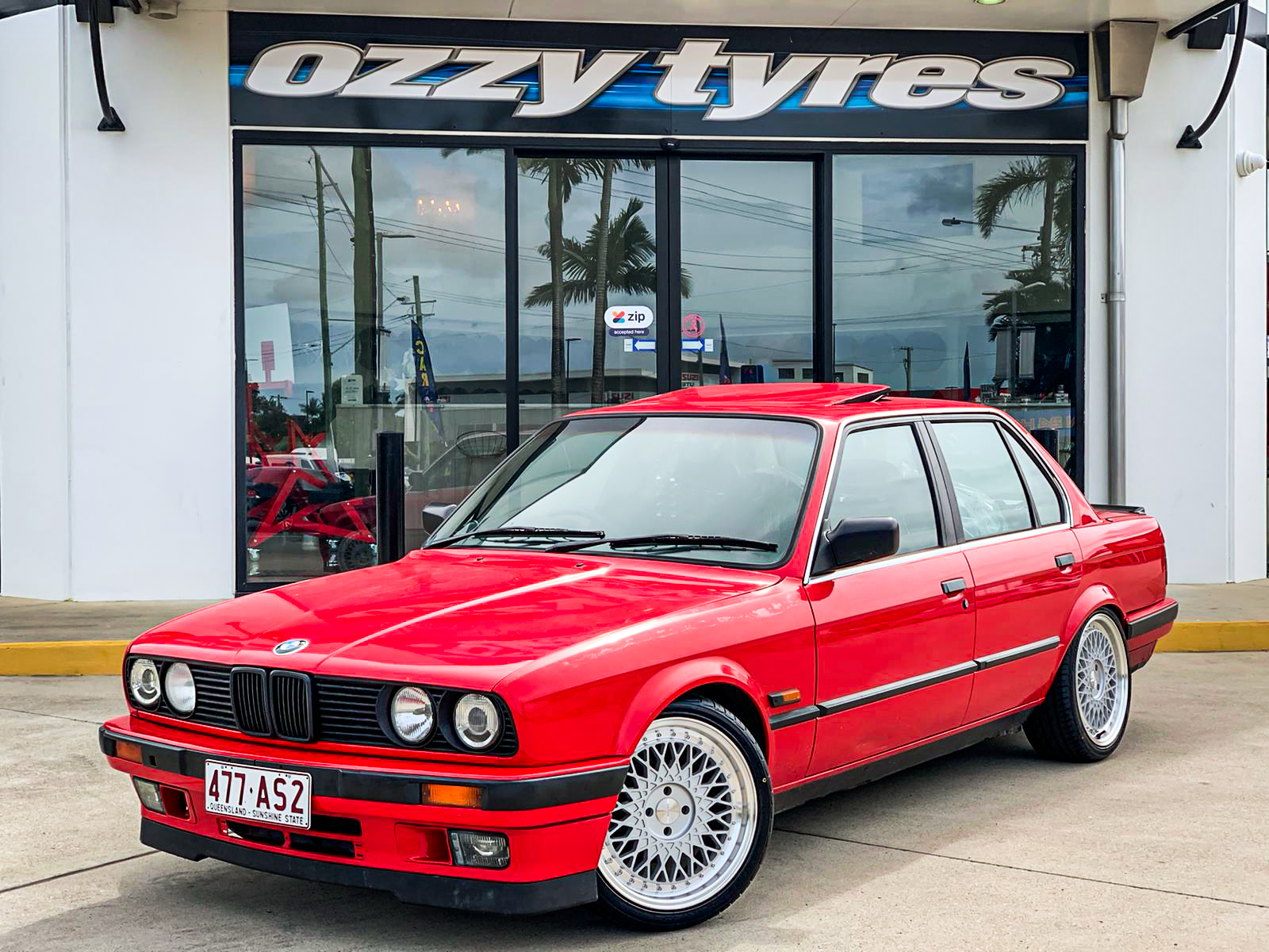 Bmw m3 avant garde m220 silver machined lip #5048