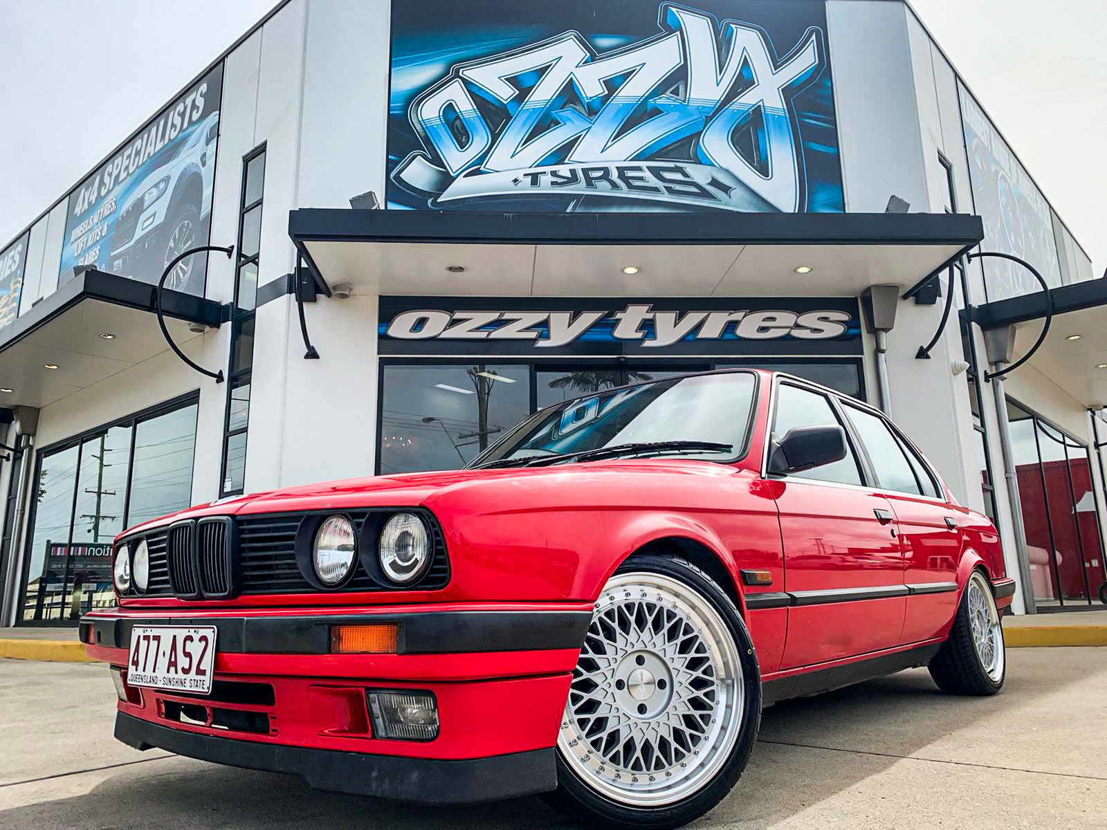 Bmw m3 avant garde m220 silver machined lip #5048