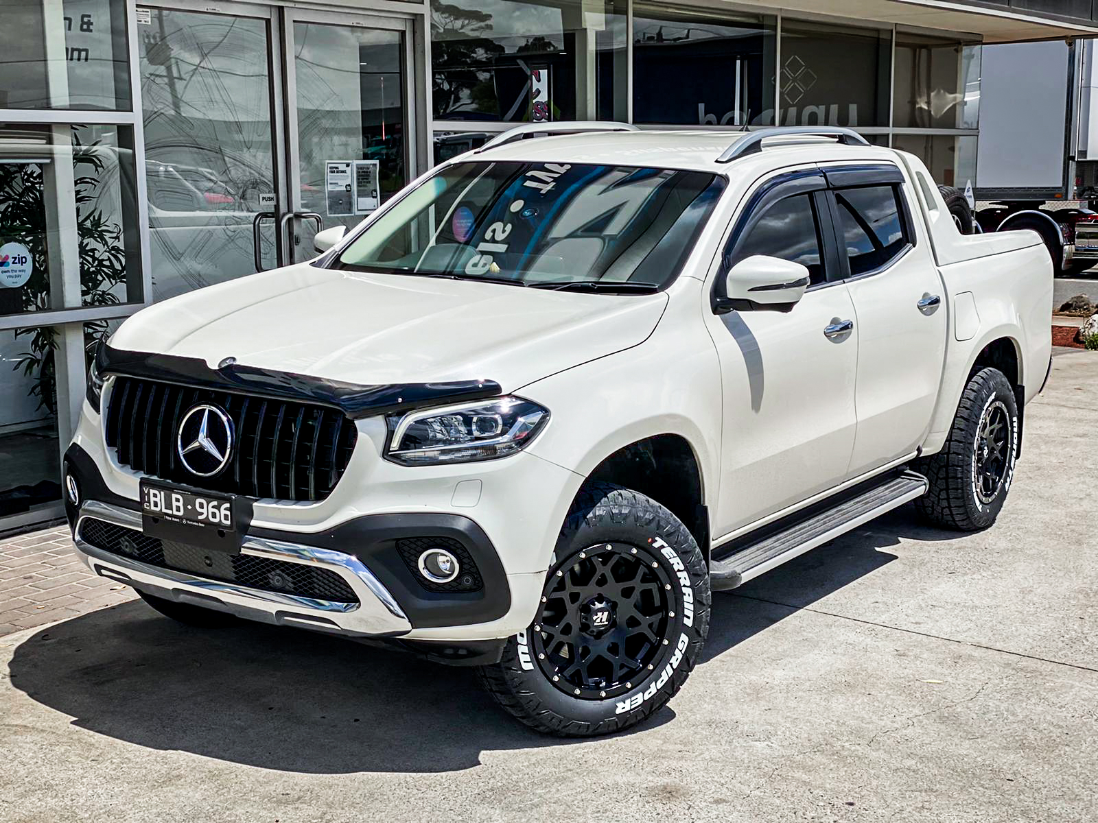 Mercedes-benz x-class hussla glock matte black #5570
