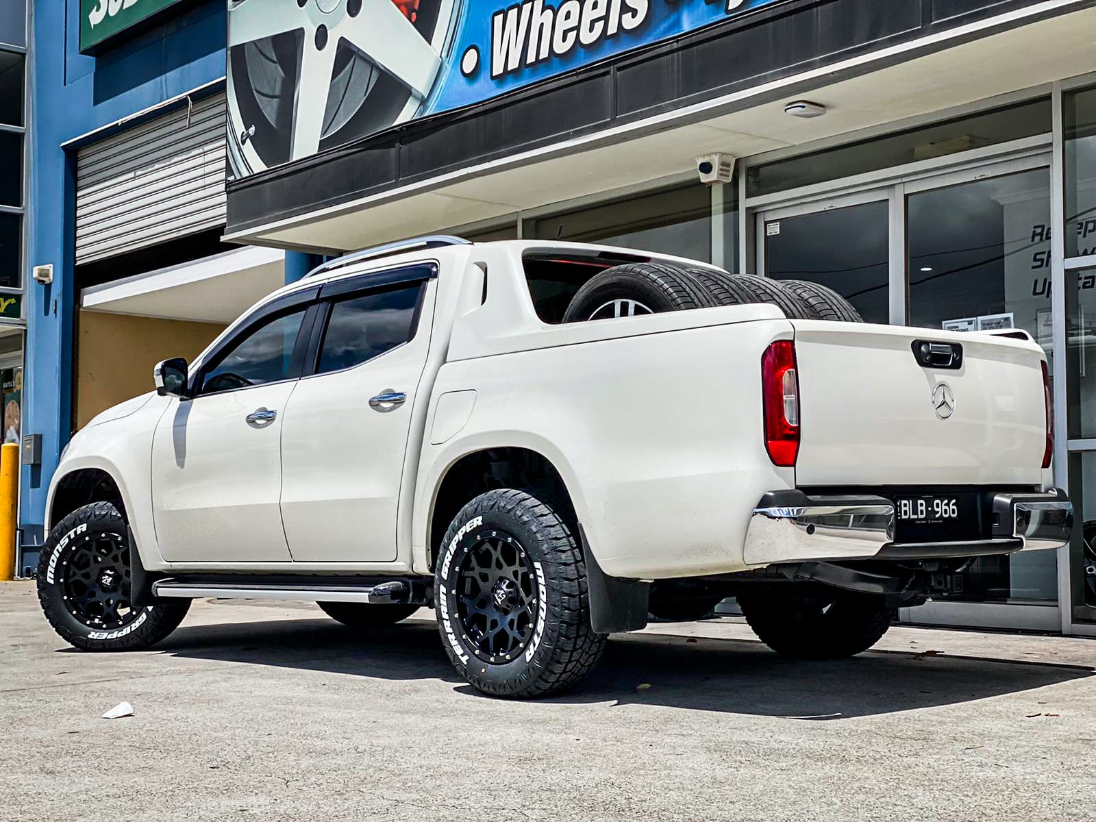 Mercedes-benz x-class hussla glock matte black #5570