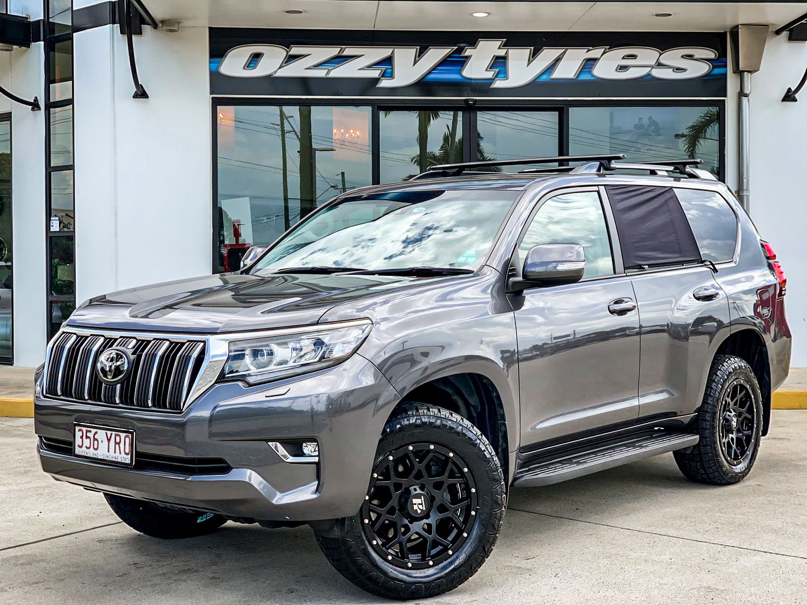 Toyota land cruiser prado hussla glock matte black #5585