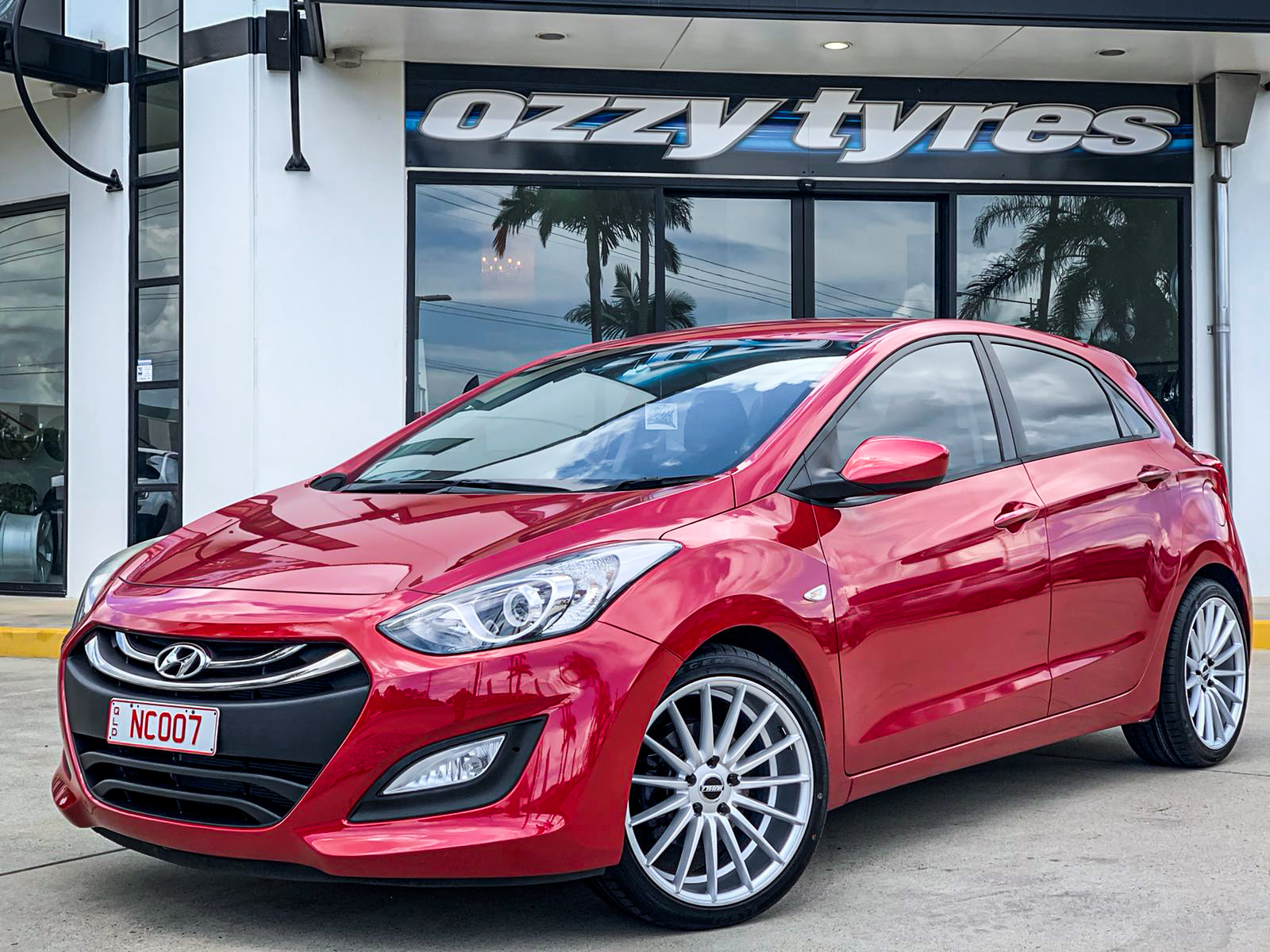 HYUNDAI I30 HUSSLA BERLIN BRIGHT SILVER Wheel #5775