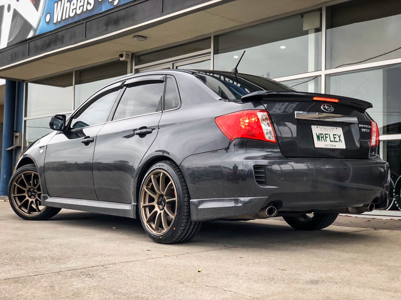 Subaru wrx avid av-27 matte bronze #579