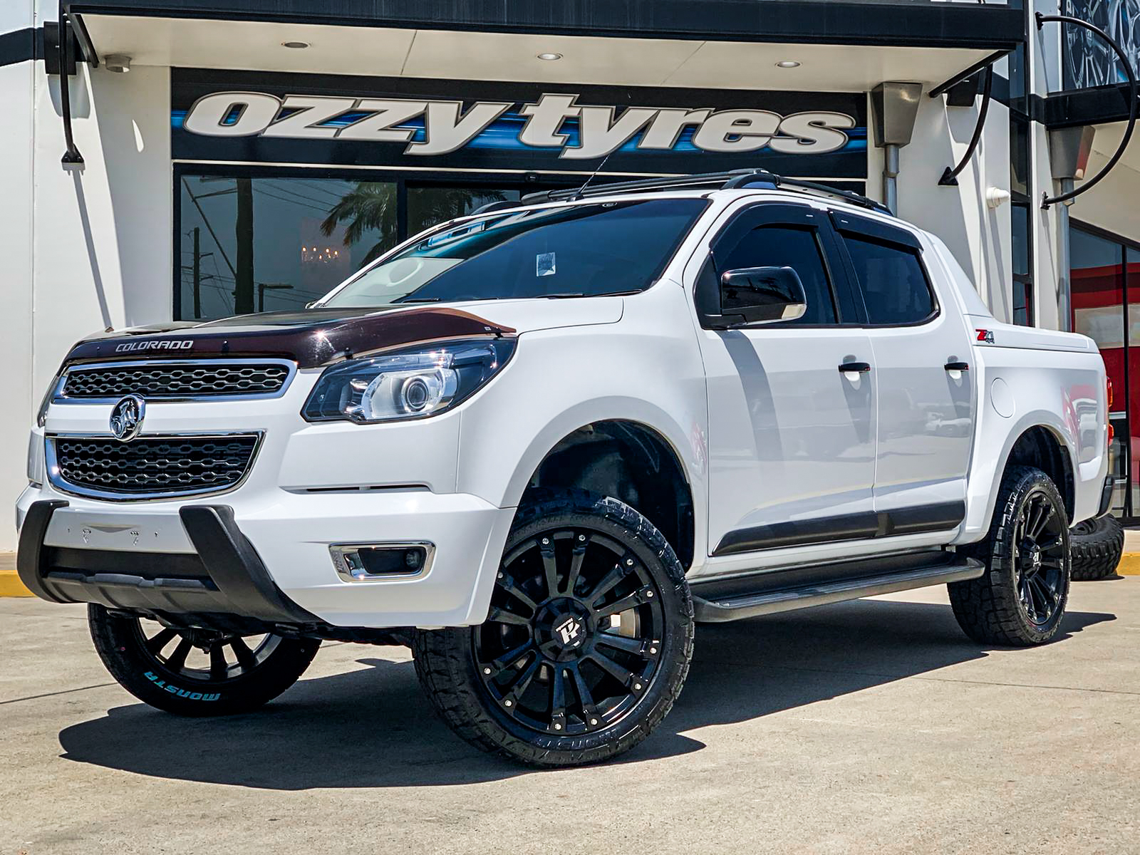 HOLDEN COLORADO HUSSLA AMBUSH MATTE BLACK Wheel #5870