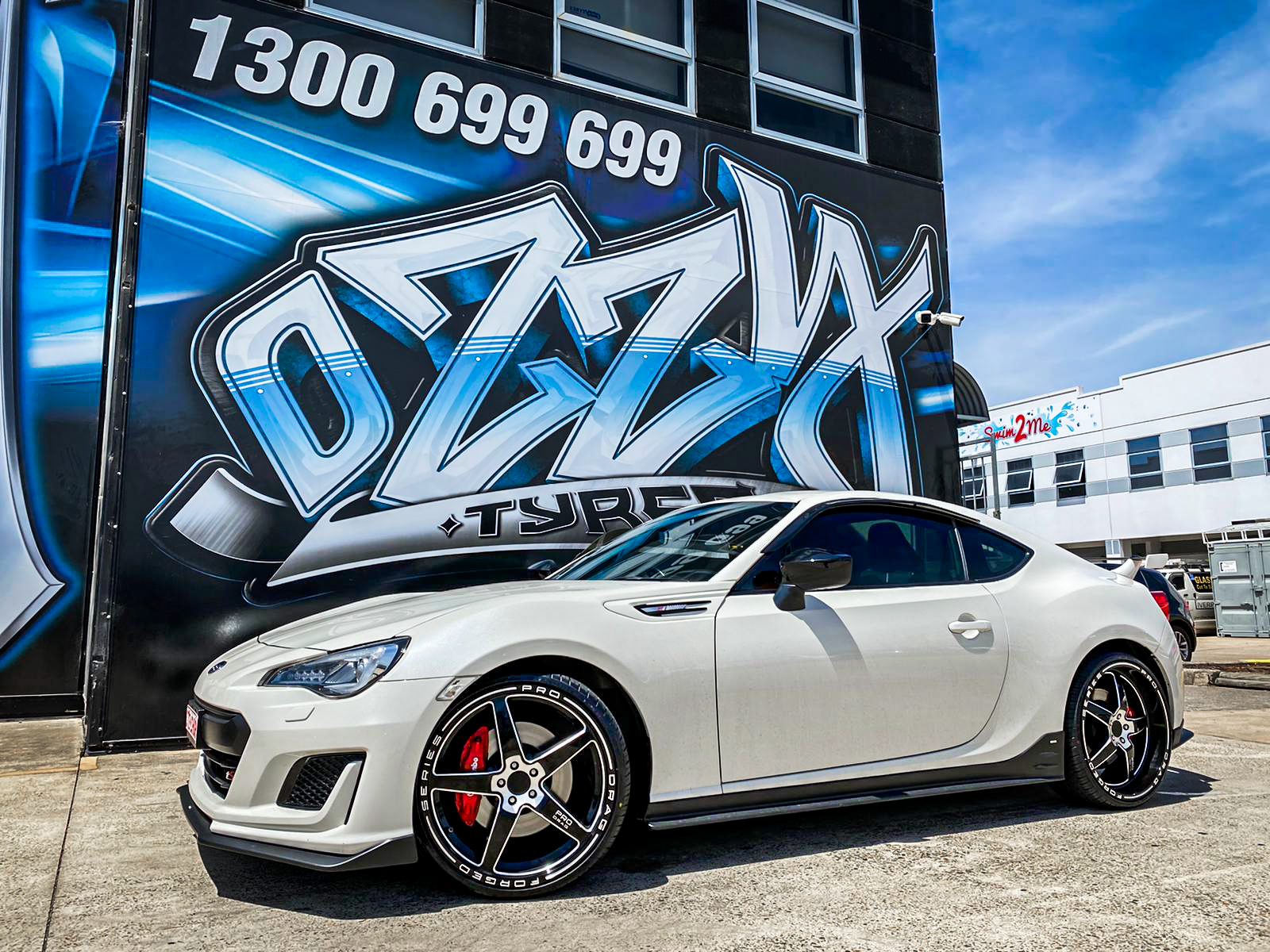 SUBARU BRZ PRO DRAG PD1 BLACK LIP Wheel #5966