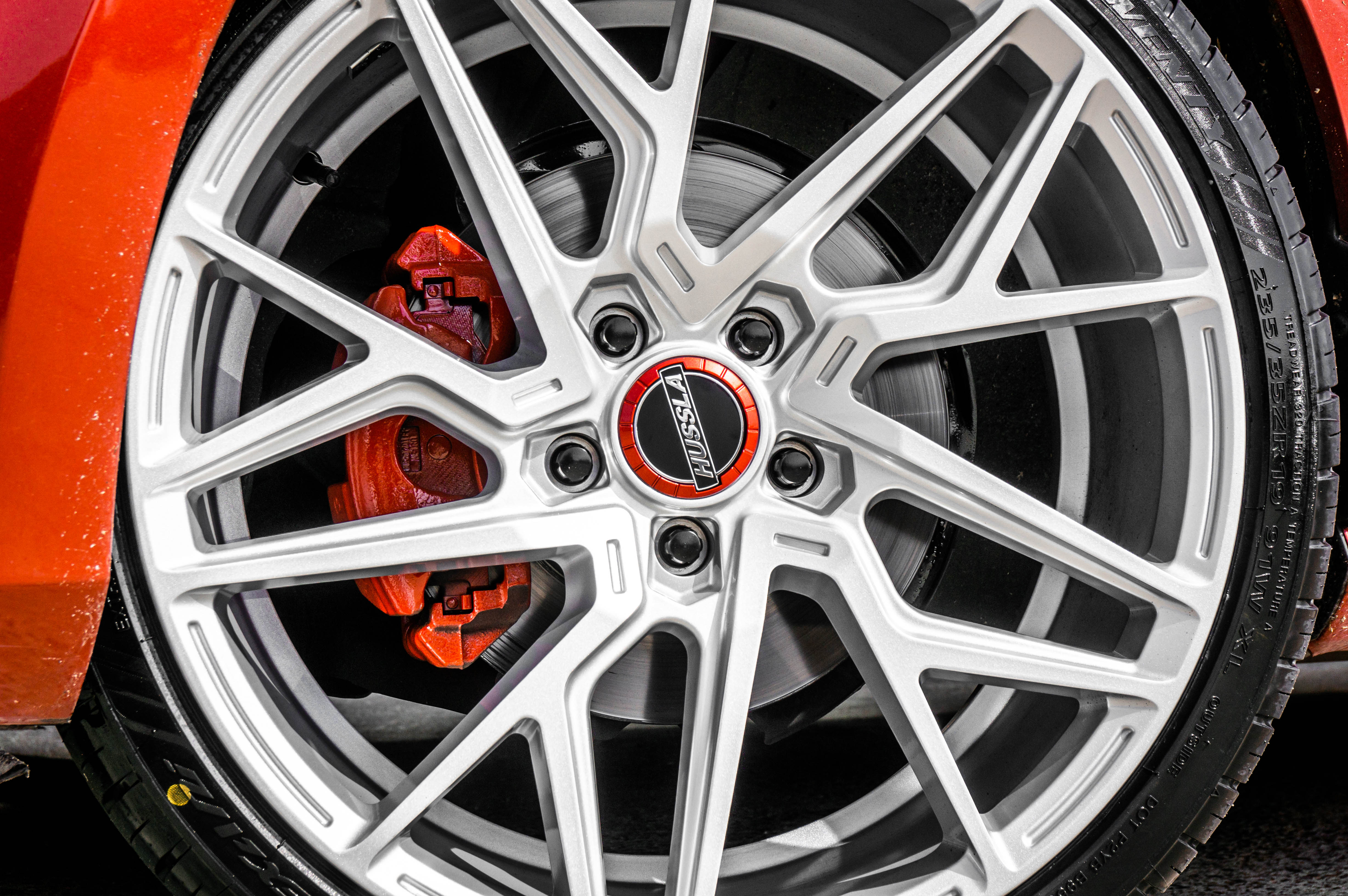 volkswagen golf hussla jacques bright silver wheel #6407