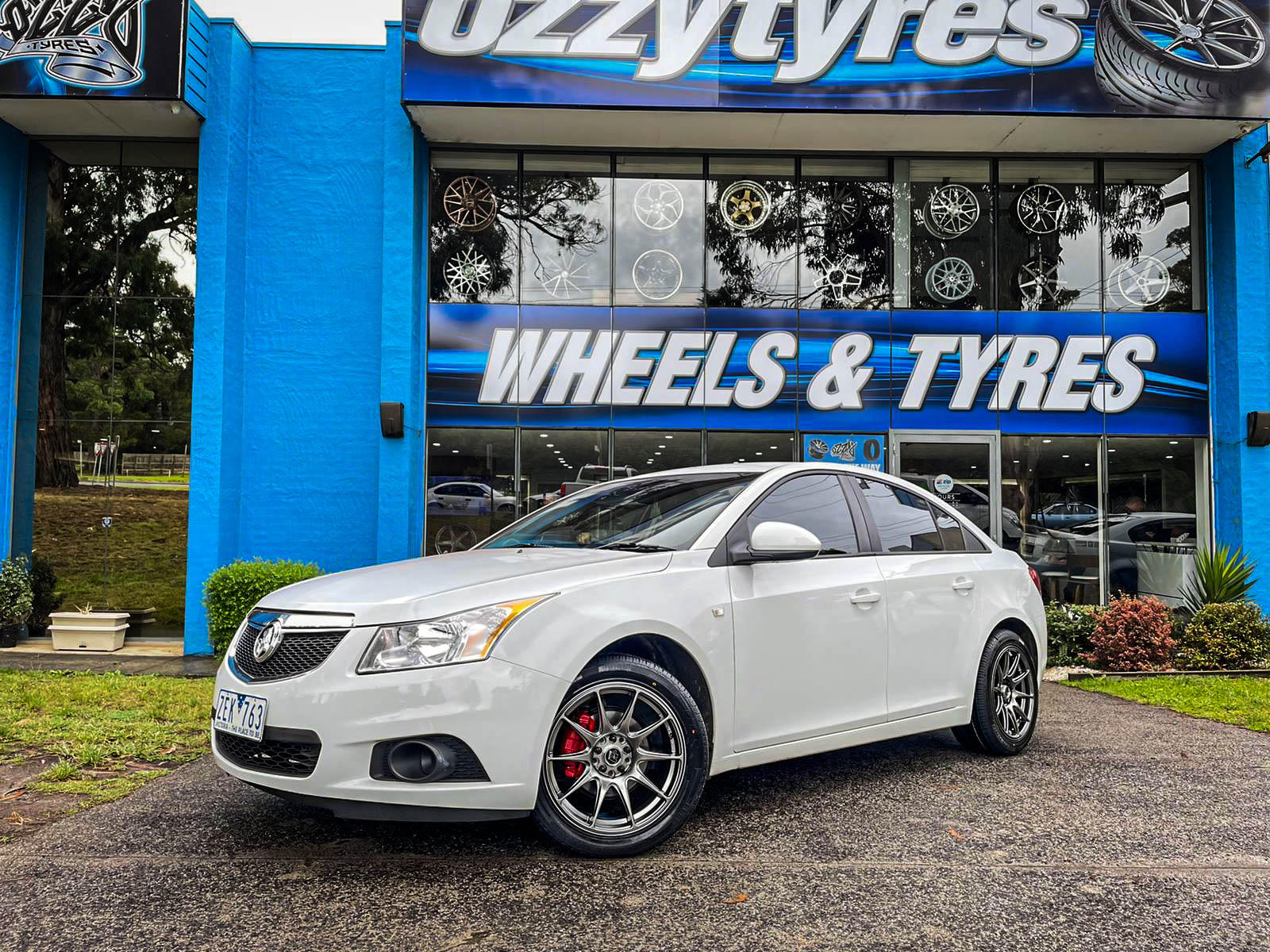 holden cruze hussla 027 chromium wheel #6639