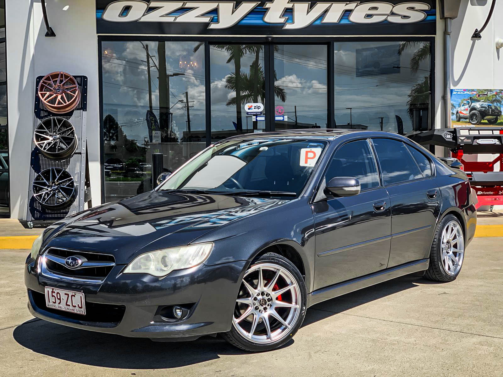 SUBARU LIBERTY HUSSLA 027 CHROMIUM Wheel #6785