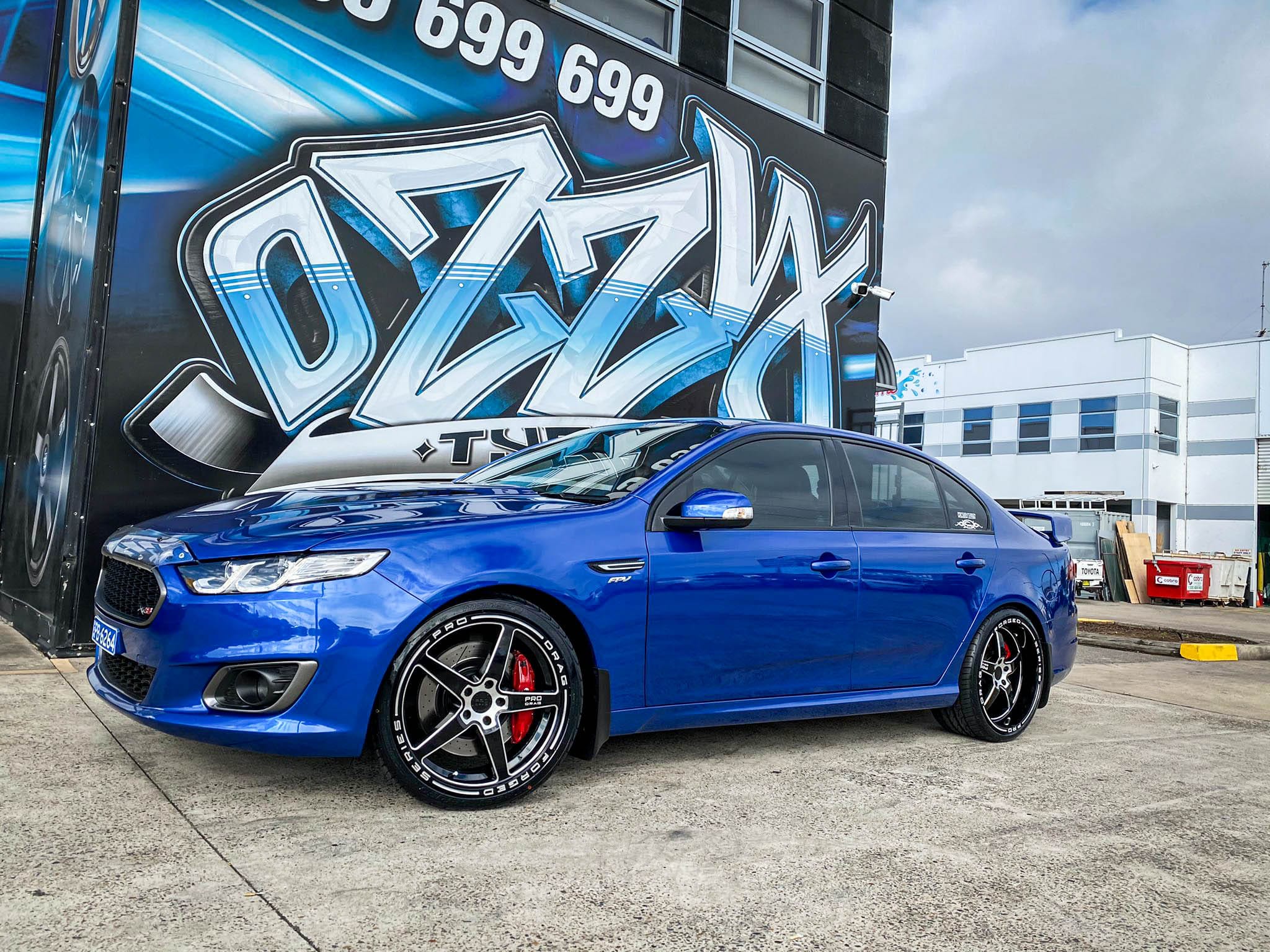 FORD FALCON PRO DRAG PD1 BLACK LIP Wheel #6835