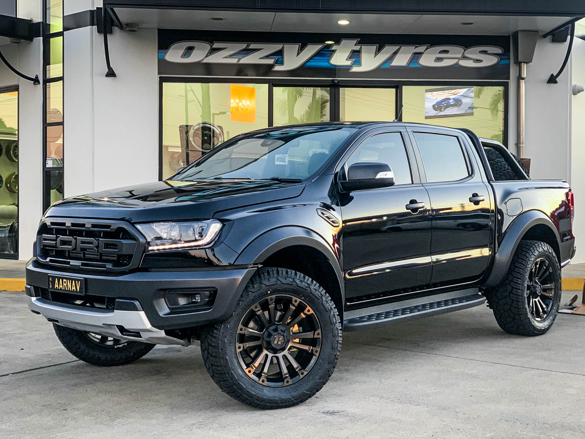 FORD RANGER HUSSLA AMBUSH BRONZE TINT FACE Wheel #6836