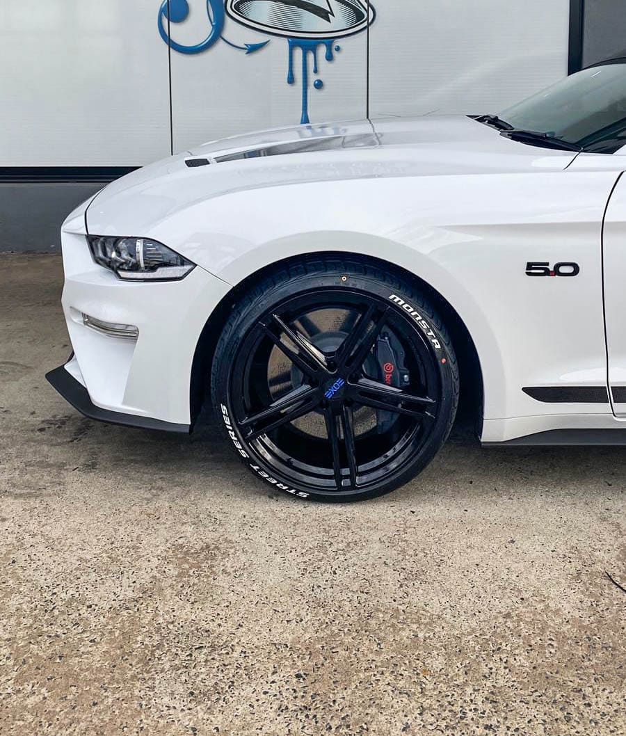 Ford mustang xo xf2 gloss black #70