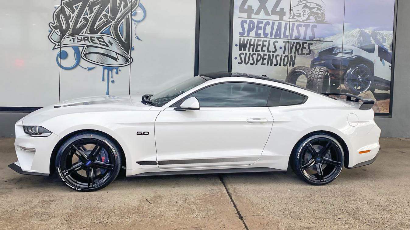 Ford mustang xo xf2 gloss black #70