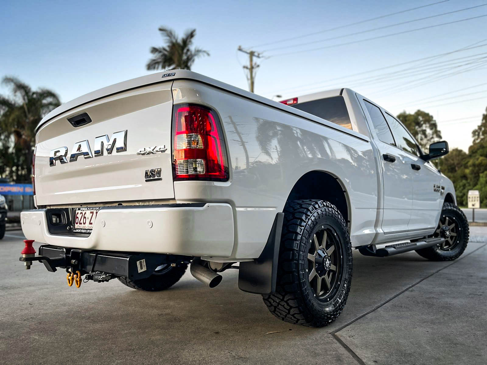 ram 1500 hussla stealth matte bronze black lip milled dimples wheel #7082