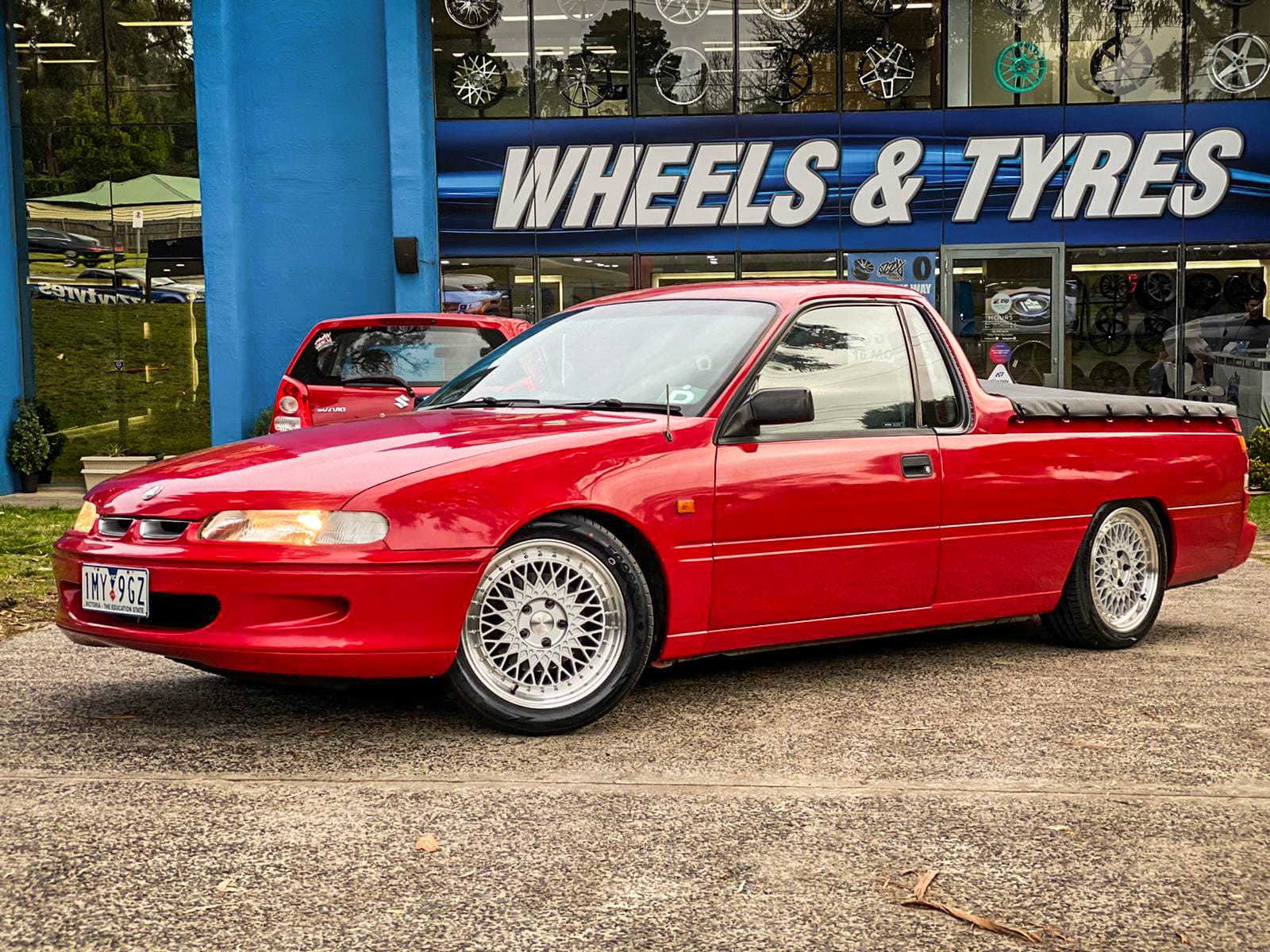 Holden ute avant garde m220 silver machined lip #719