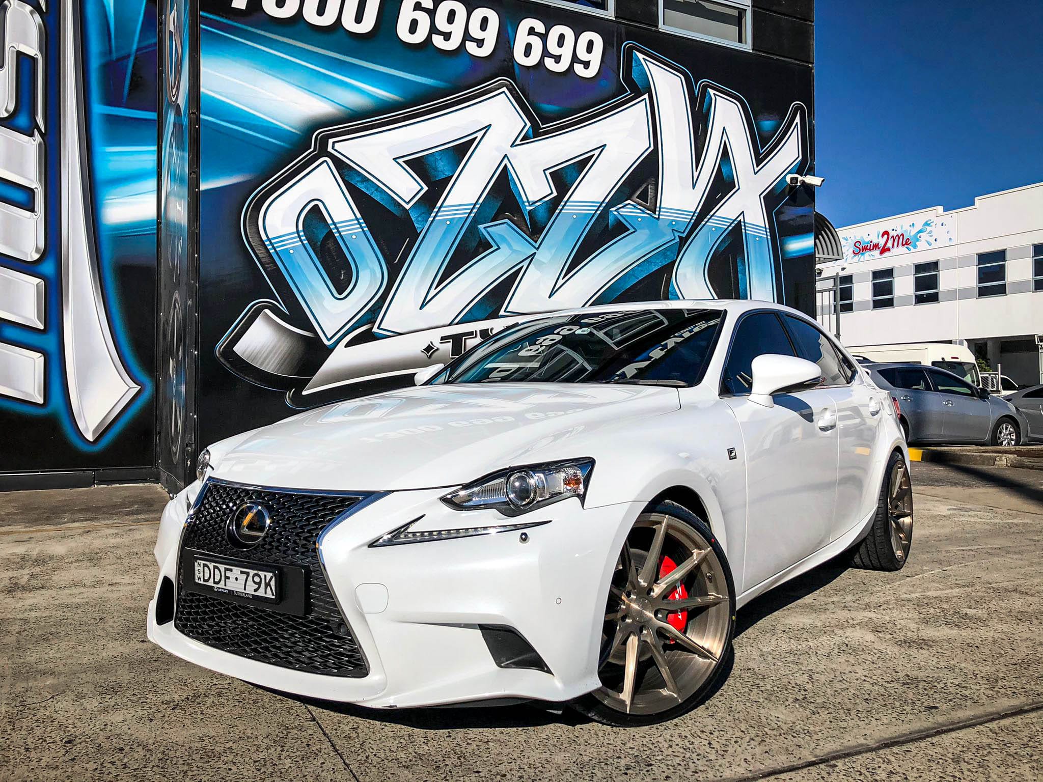 lexus is vertini rf1.1 titanium bronze wheel #7375