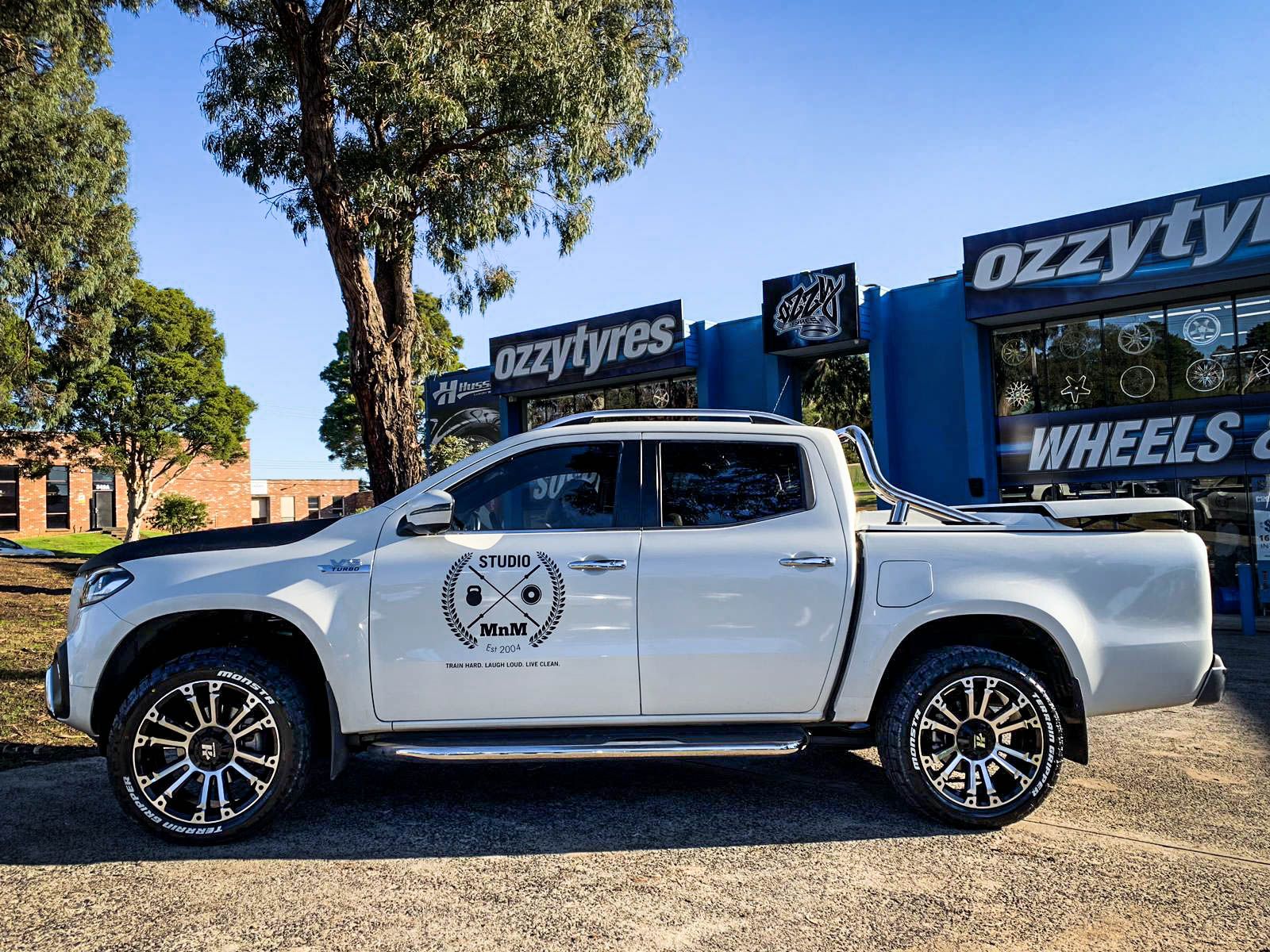 Mercedes-benz x-class hussla ambush machined face #785