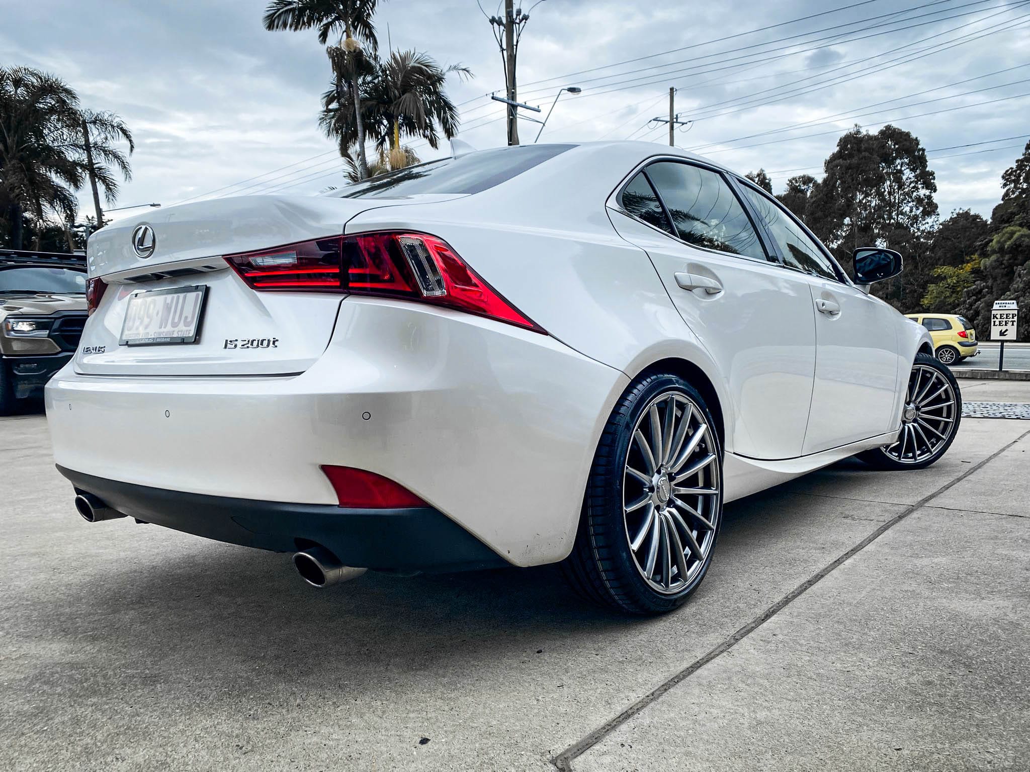 lexus is hussla berlin hyper black wheel #8690