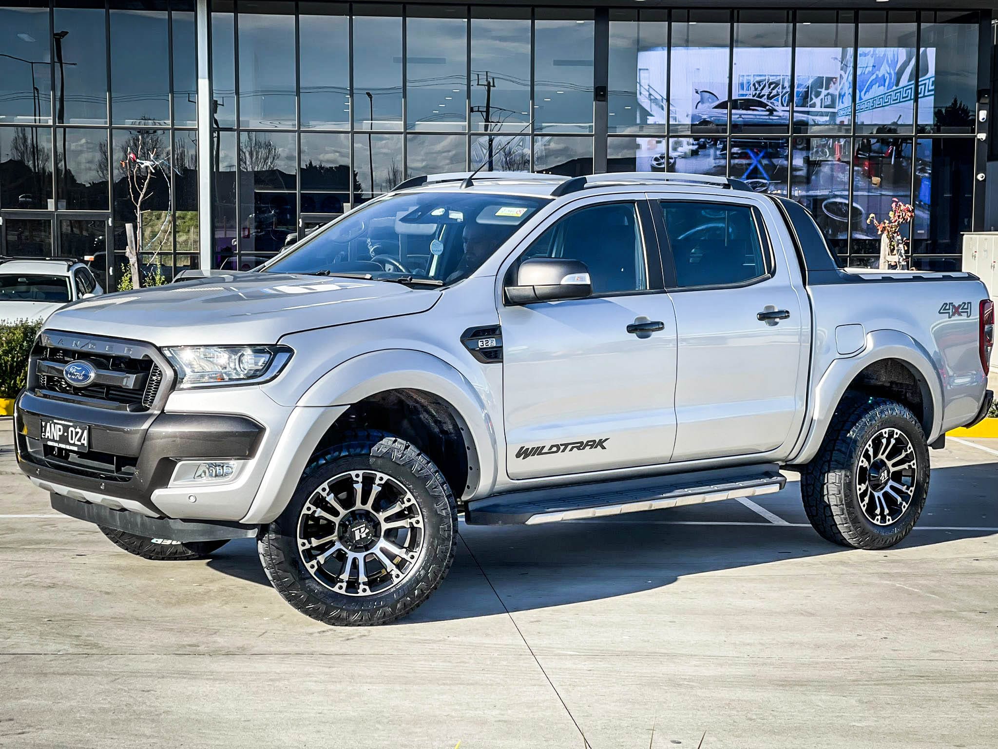 ford ranger hussla ambush machined face wheel #8746