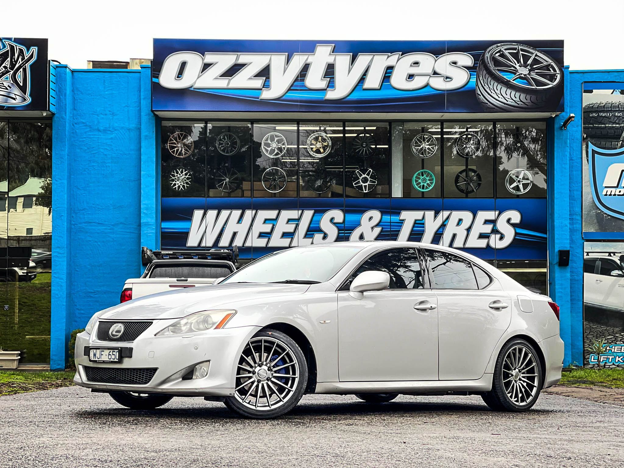 LEXUS IS HUSSLA BERLIN HYPER BLACK Wheel #8891