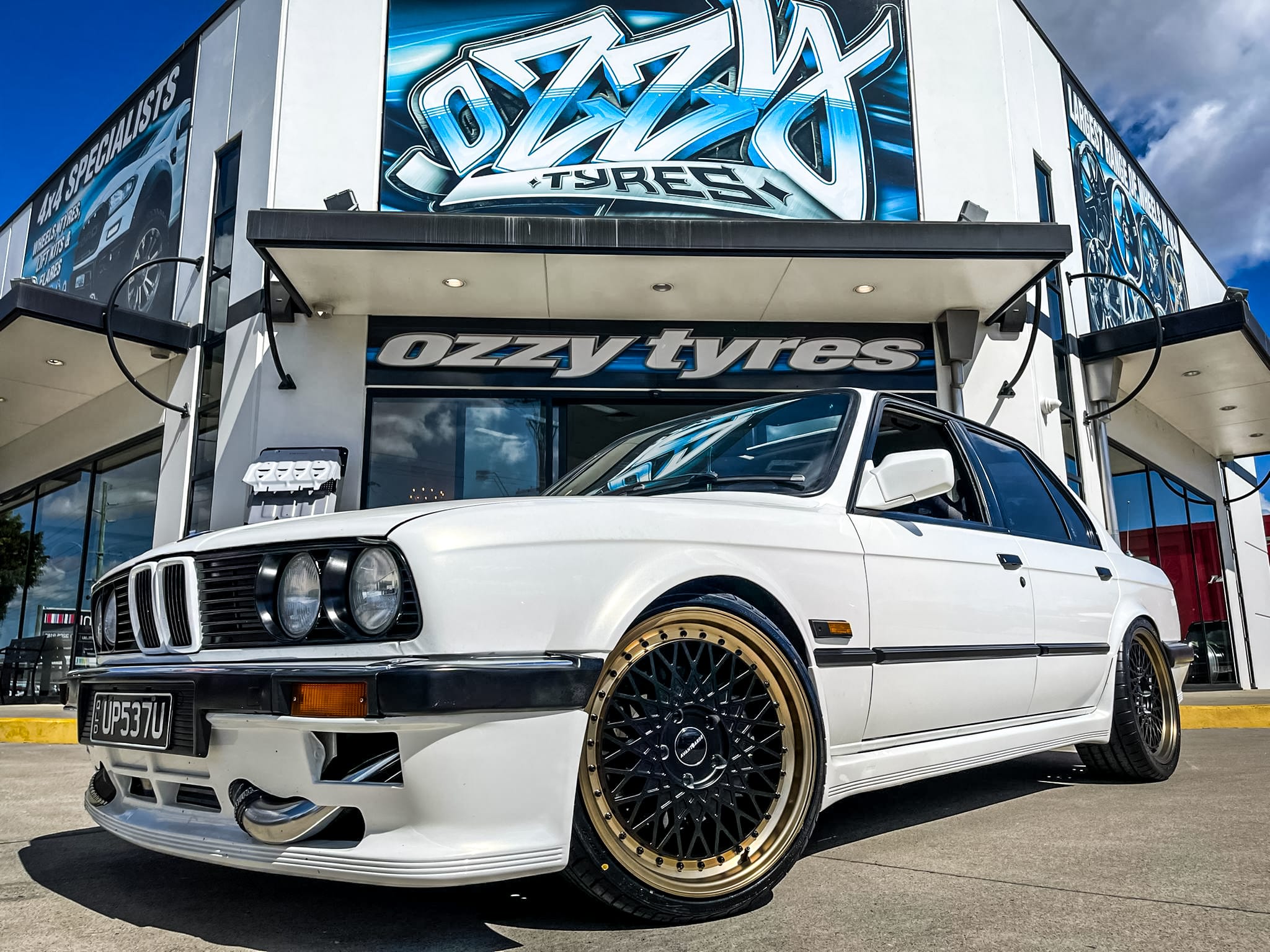 bmw 3 series avant garde m220 matte black bronze lip wheel #9218