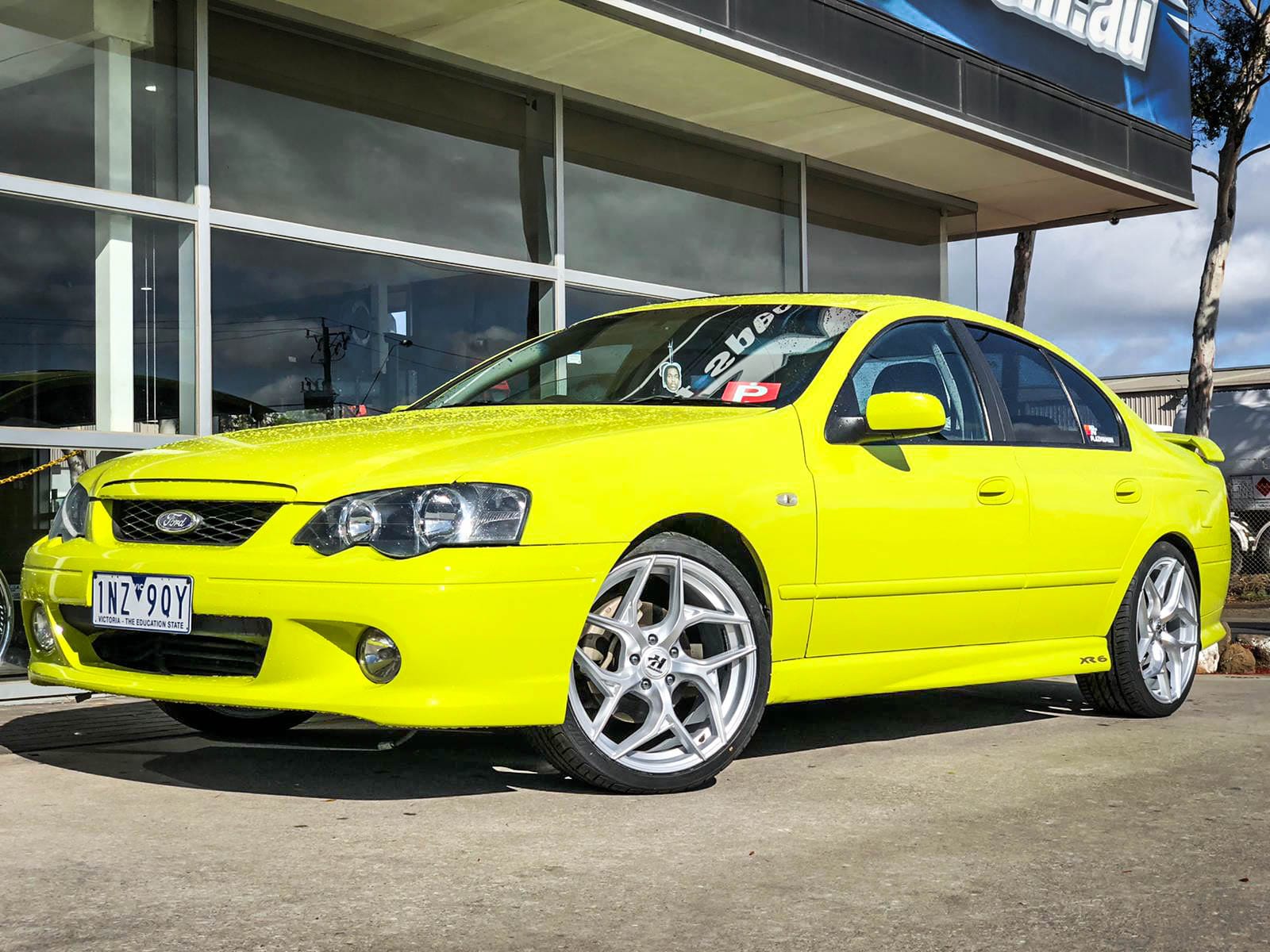 FORD FALCON HUSSLA SHAZ BRIGHT SILVER #991