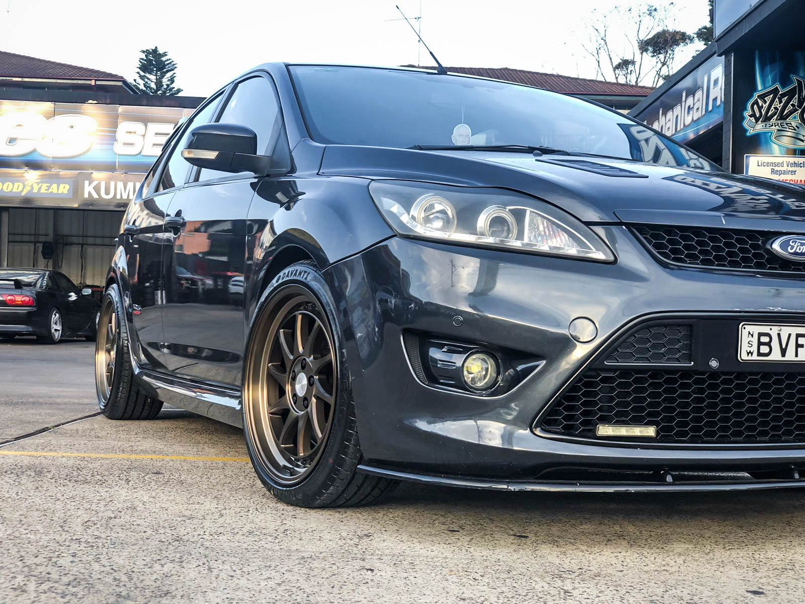 ford focus avid av-56 machined bronze wheel #996